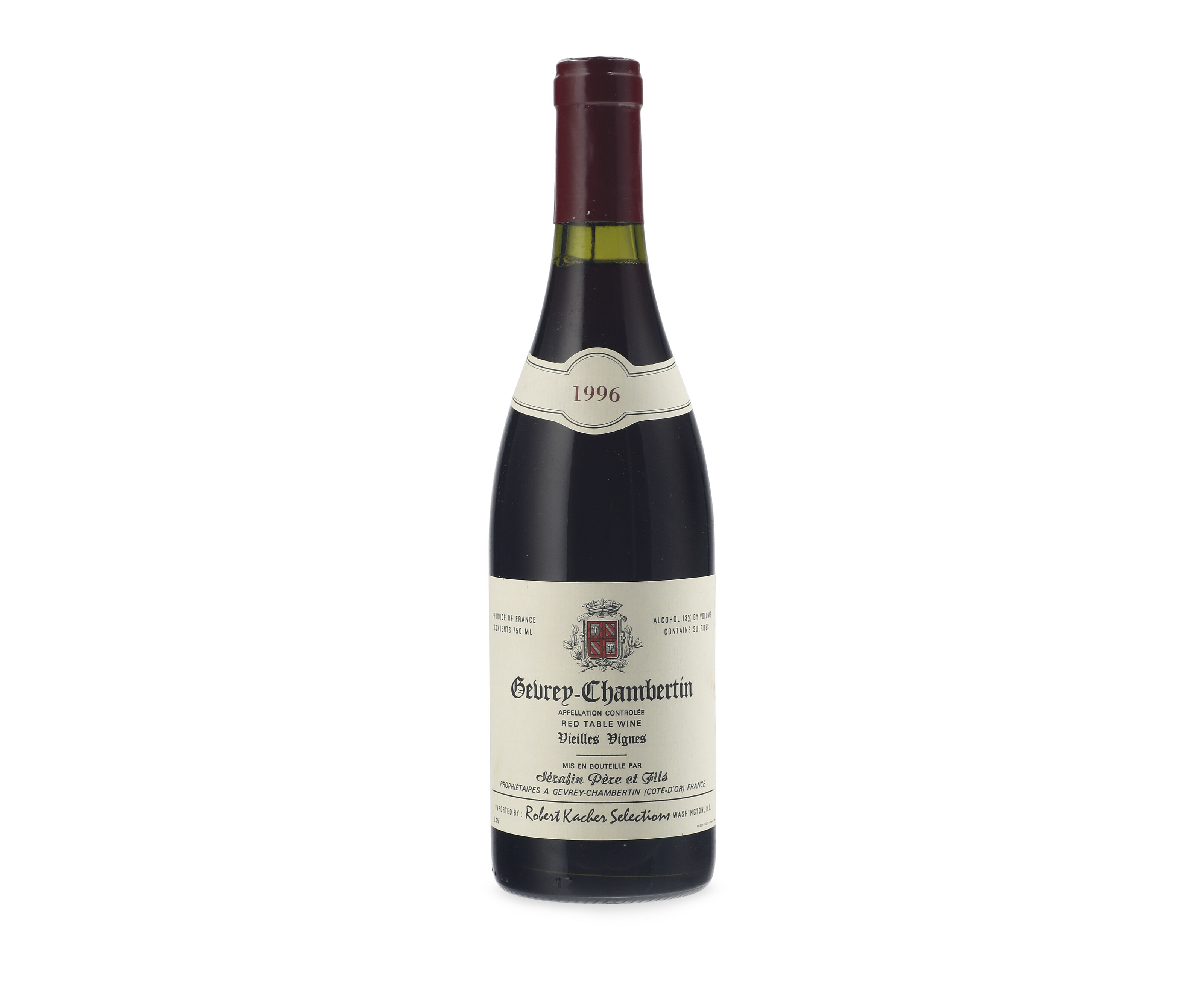 Sérafin Père et Fils, Gevrey-Chambertin, Vieilles Vignes 1996, Côte de ...