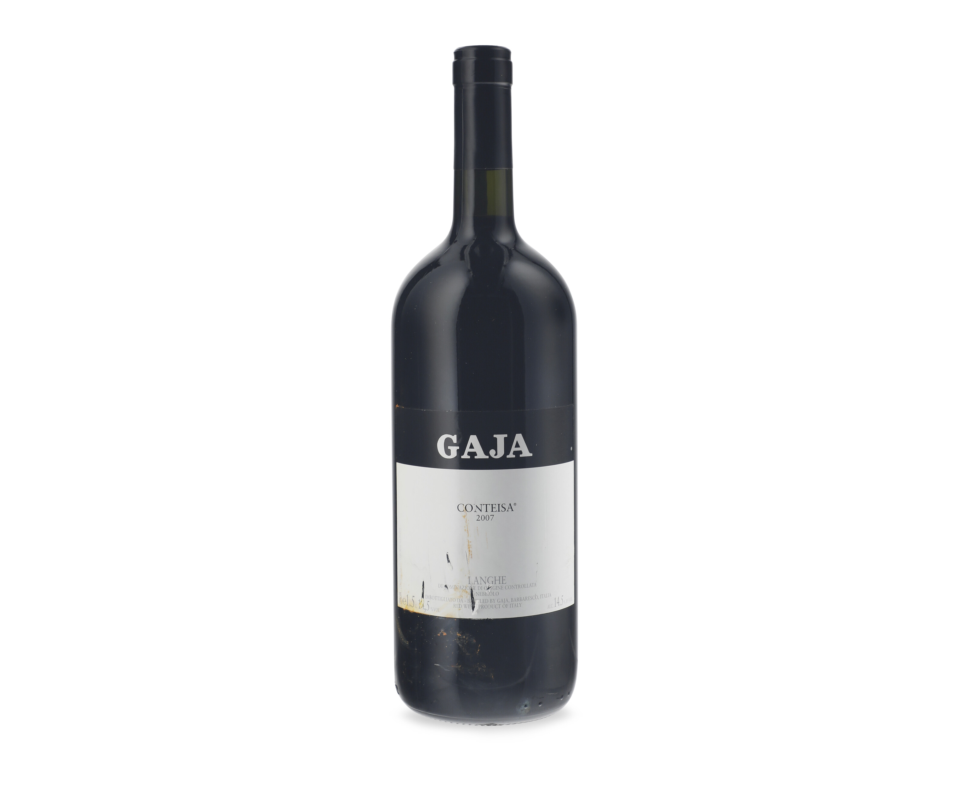 Gaja, Barolo, Conteisa 2007, Piedmontu.bn, scuffed label | Christie’s