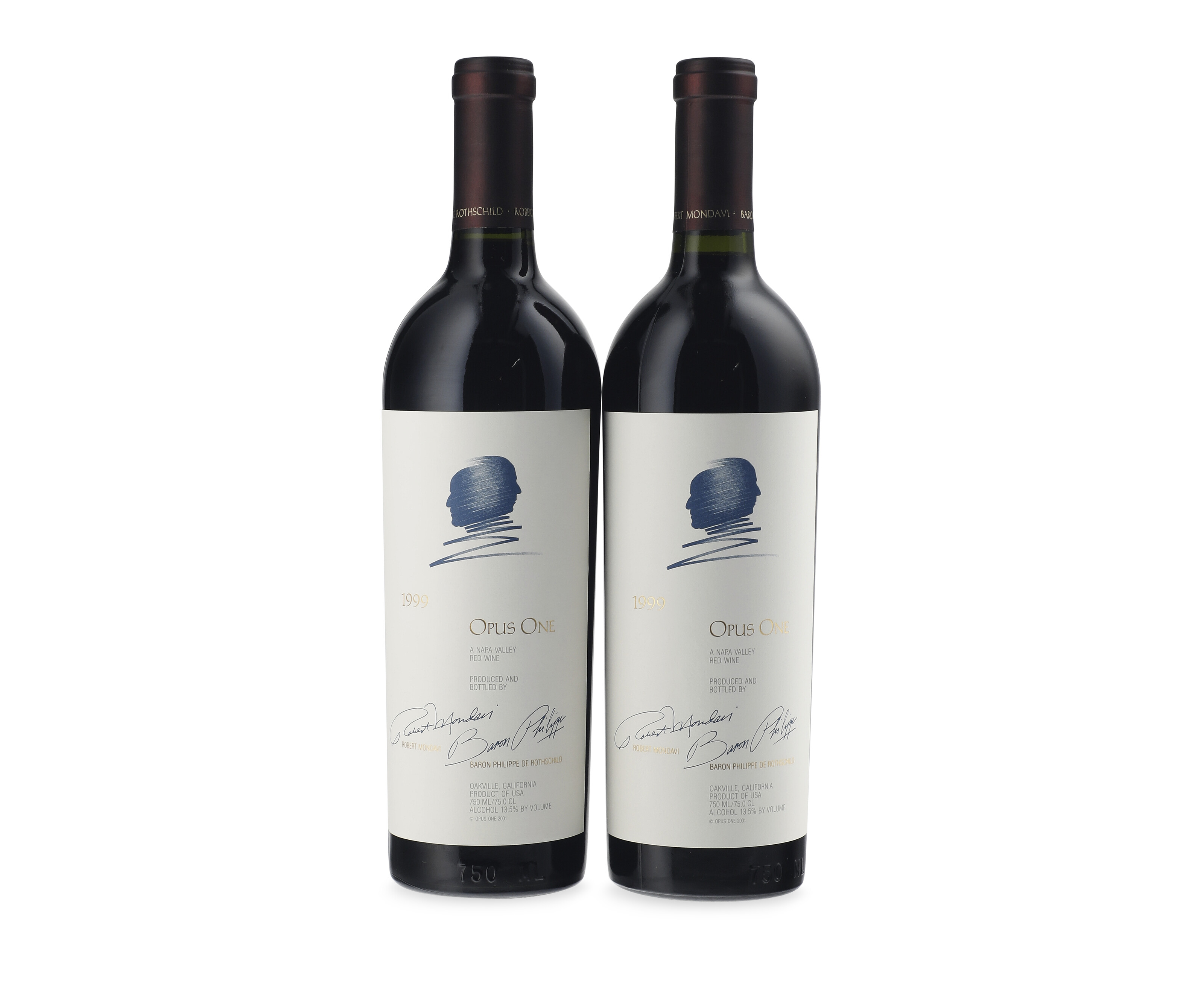 Opus One 1999, Napa ValleyLevels into neck | Christie’s