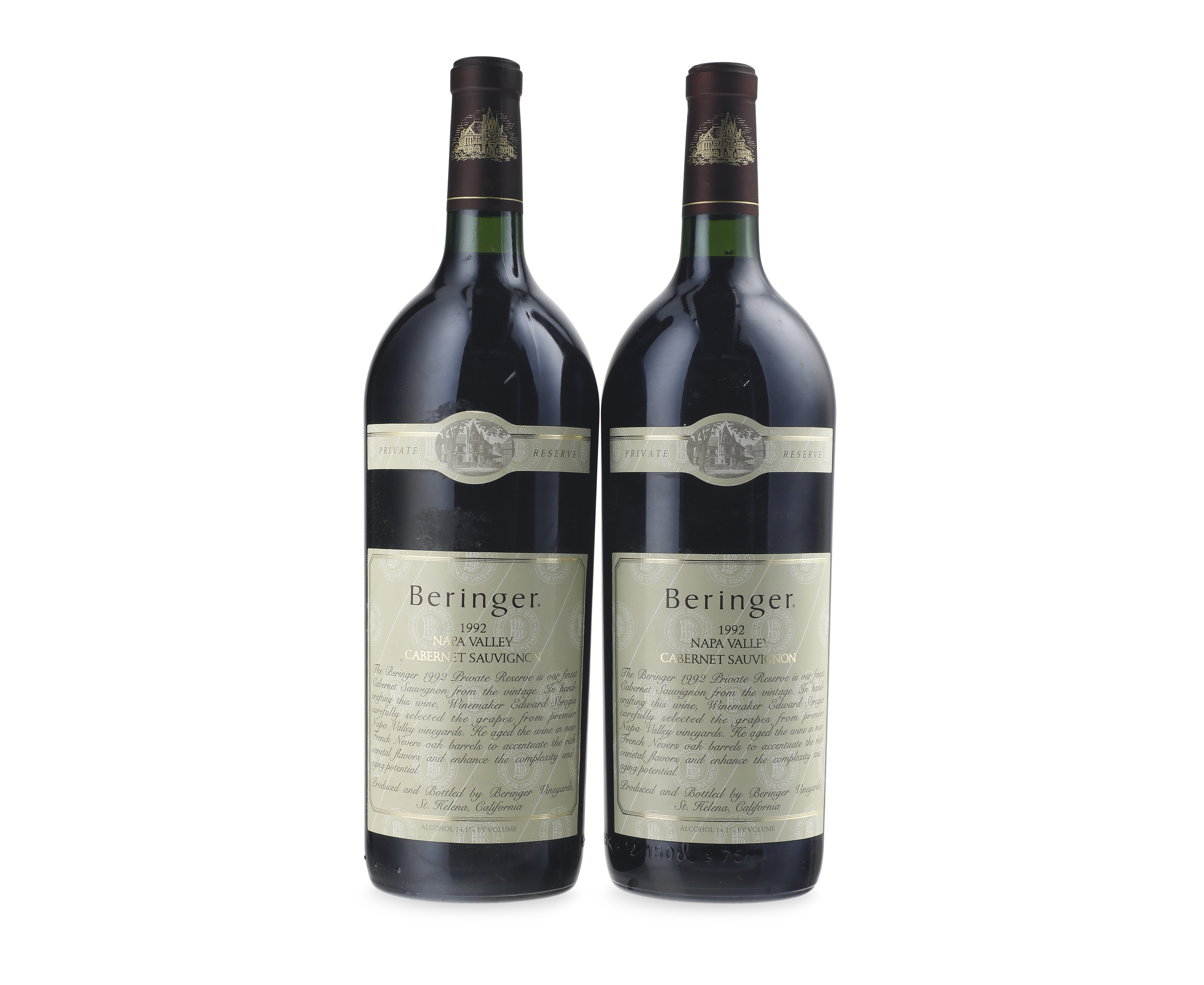 Beringer, Private Reserve Cabernet Sauvignon 1992, Napa Valleyu.bn ...
