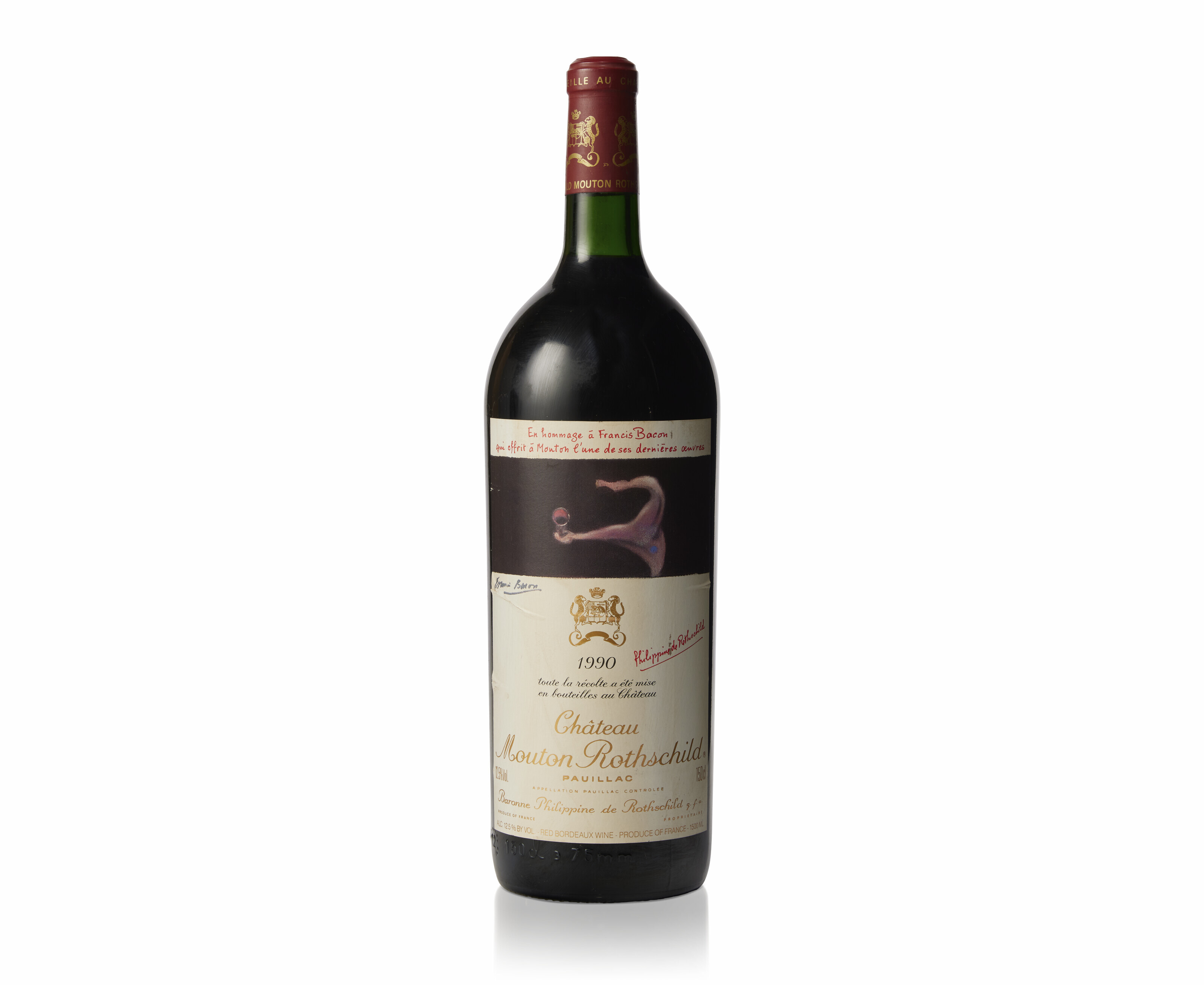Château Mouton Rothschild 1990, Premier Cru Classé, PauillacBadly bin ...