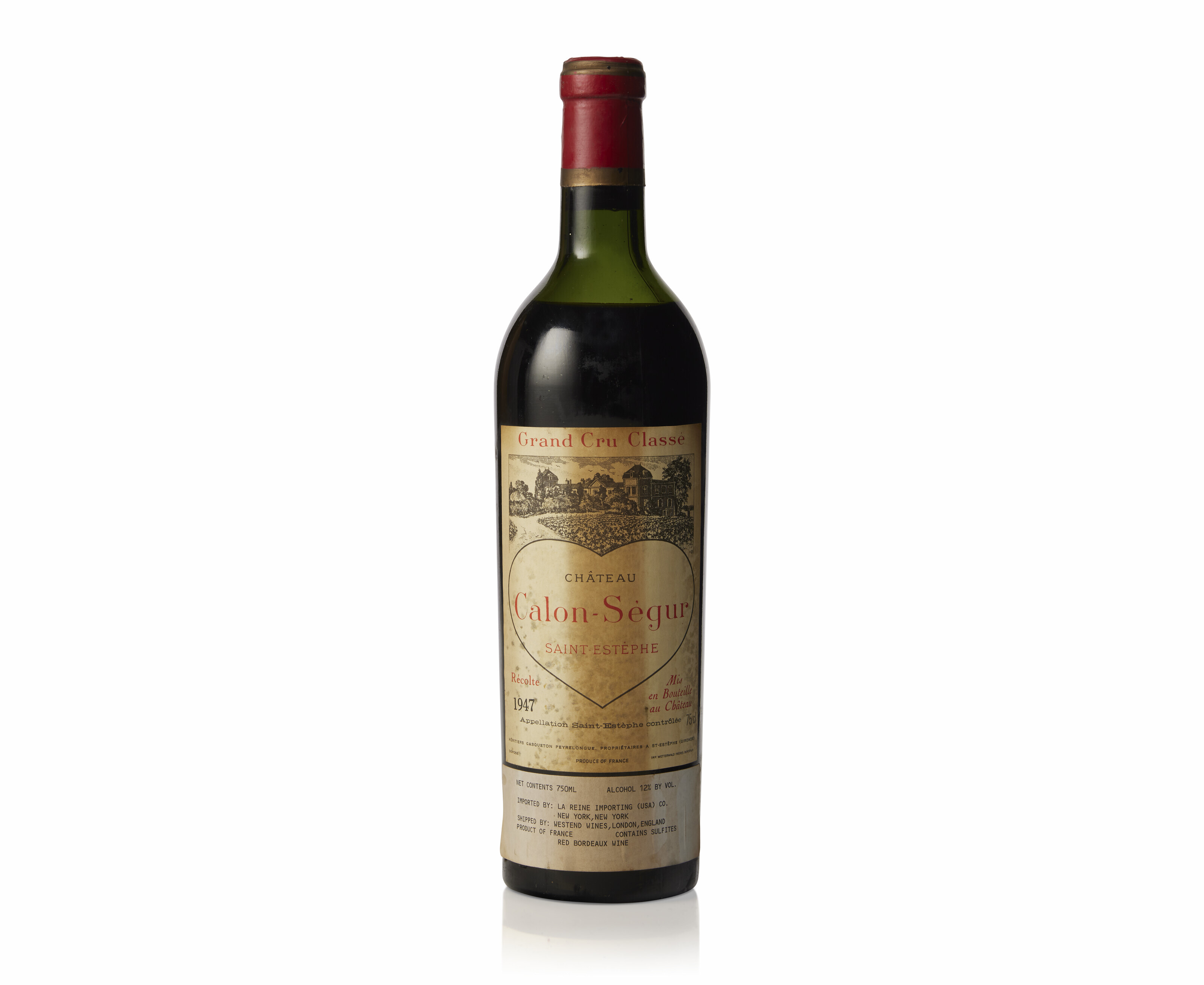 Château Calon-Ségur 1947, Troisième Cru Classé, Saint-EstèpheCorroded ...