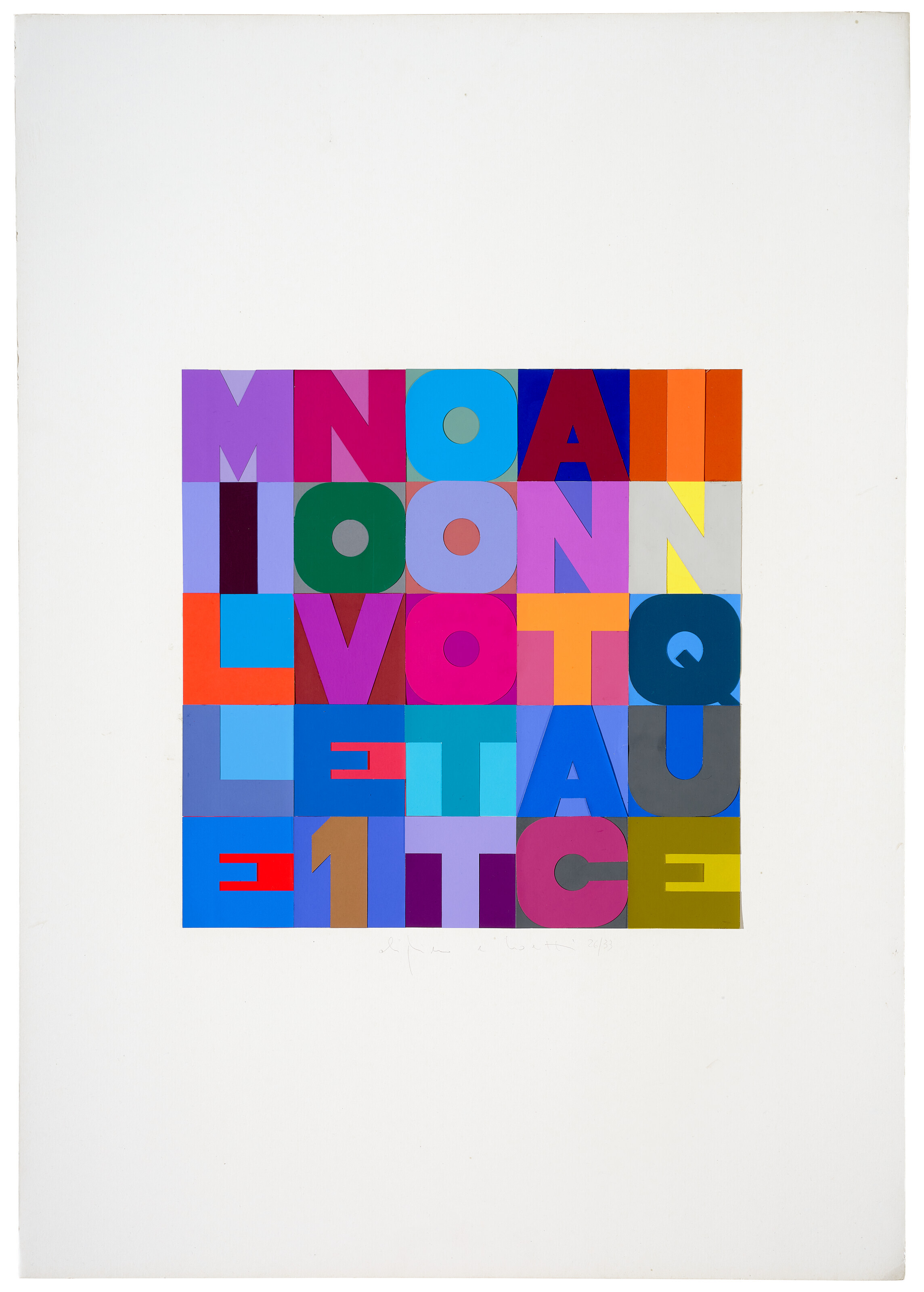 Alighiero Boetti (1940-1994), Millenove100ottantacinque | Christie’s