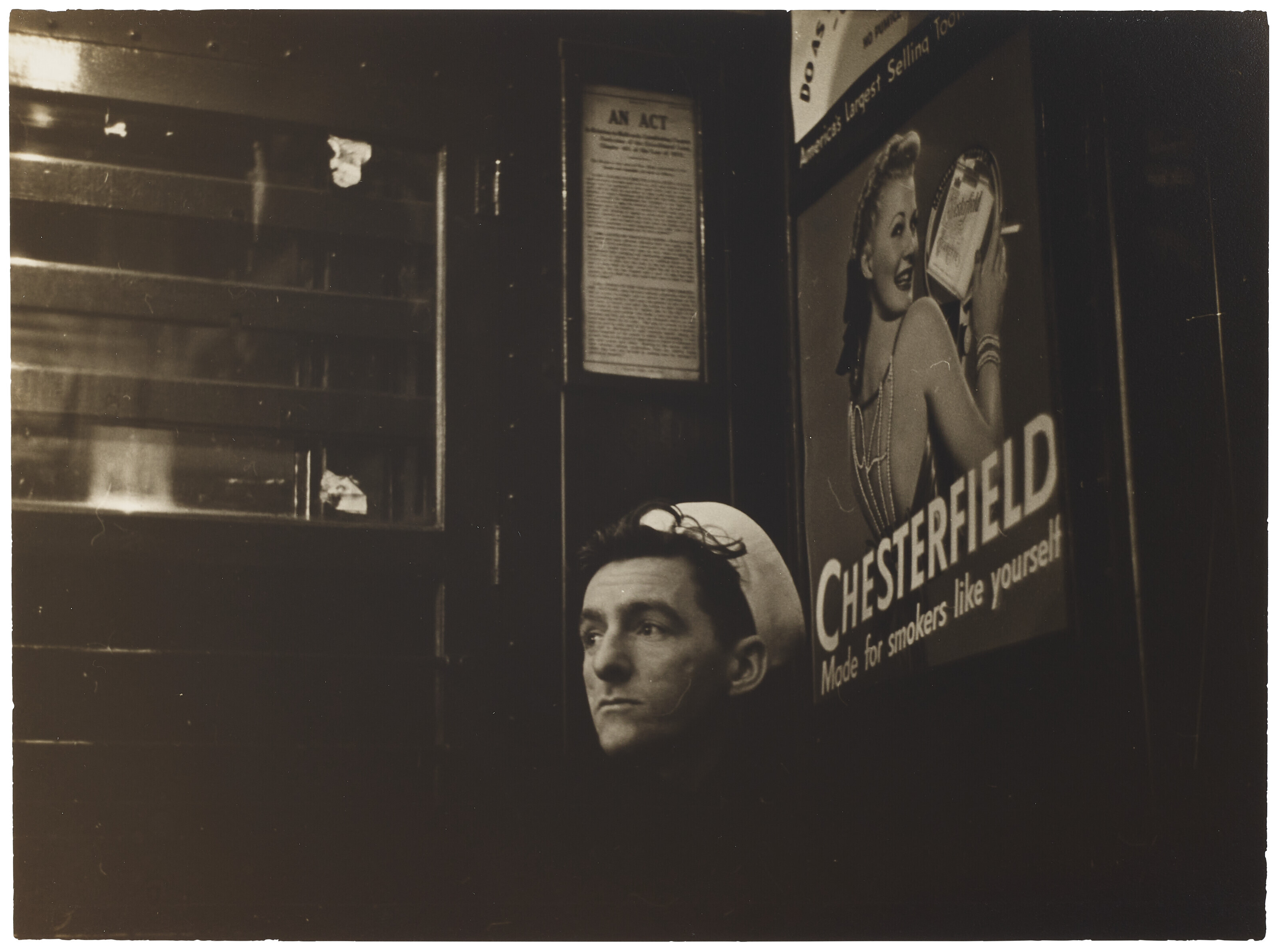 walker evans subway