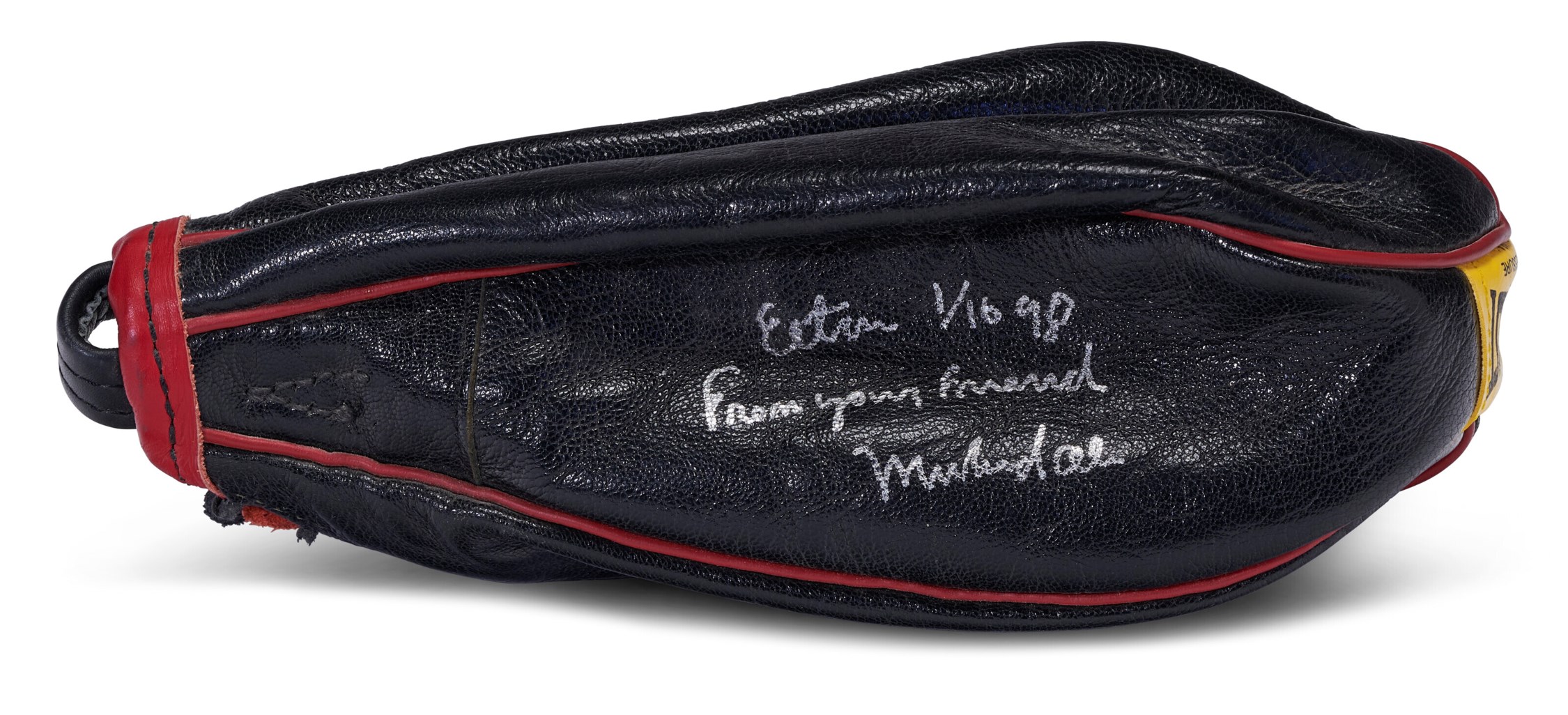 A MUHAMMAD ALI SIGNED PUNCHING BAG, CIRCA 1990 | Christie's