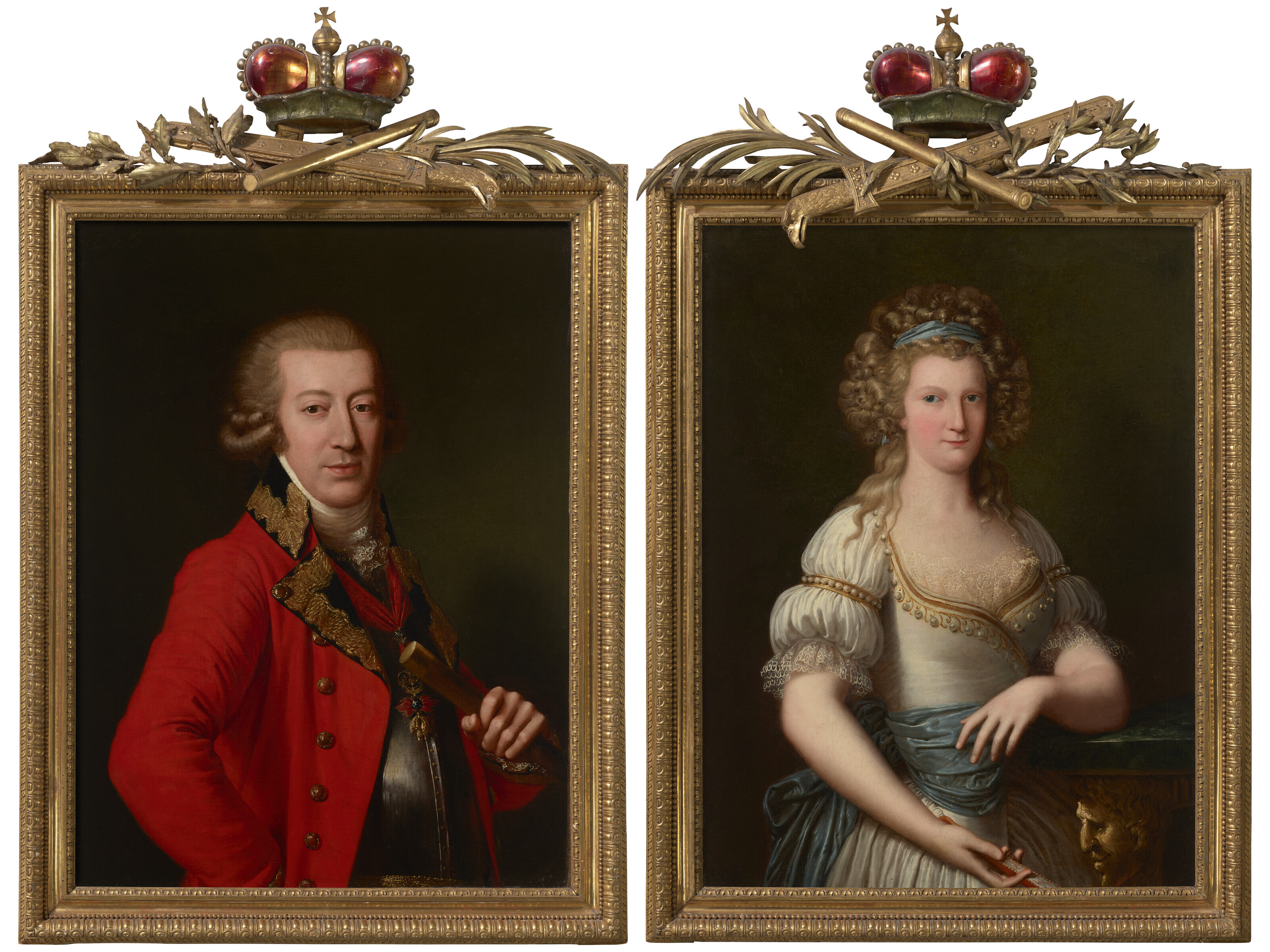 AFTER DOMENICO ZENI, Portrait of Prince Alberico Barbiano di Belgiojoso ...