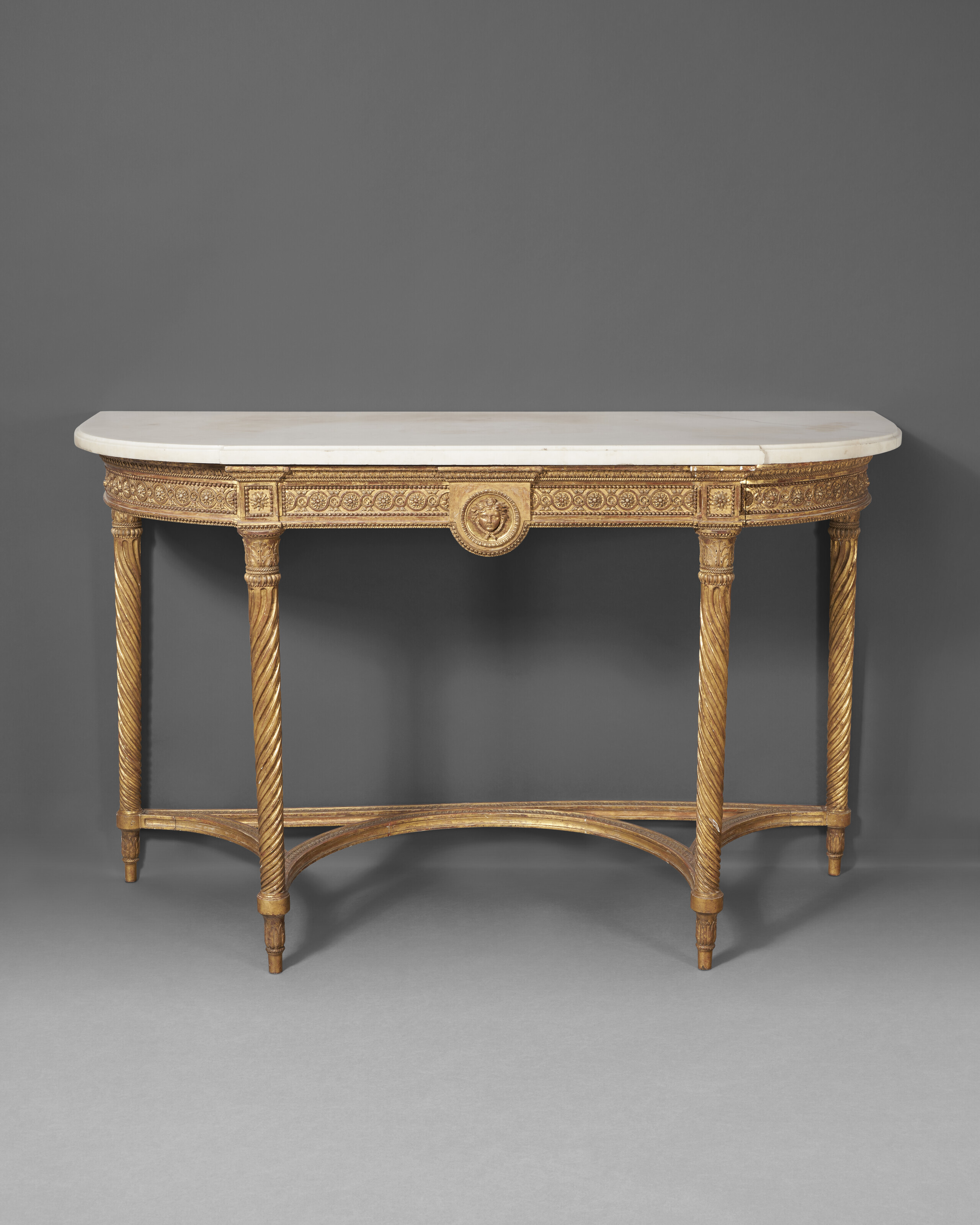 LOUIS XVI GILTWOOD CONSOLE, BY GEORGES JACOB, CIRCA 1780 | Christie’s