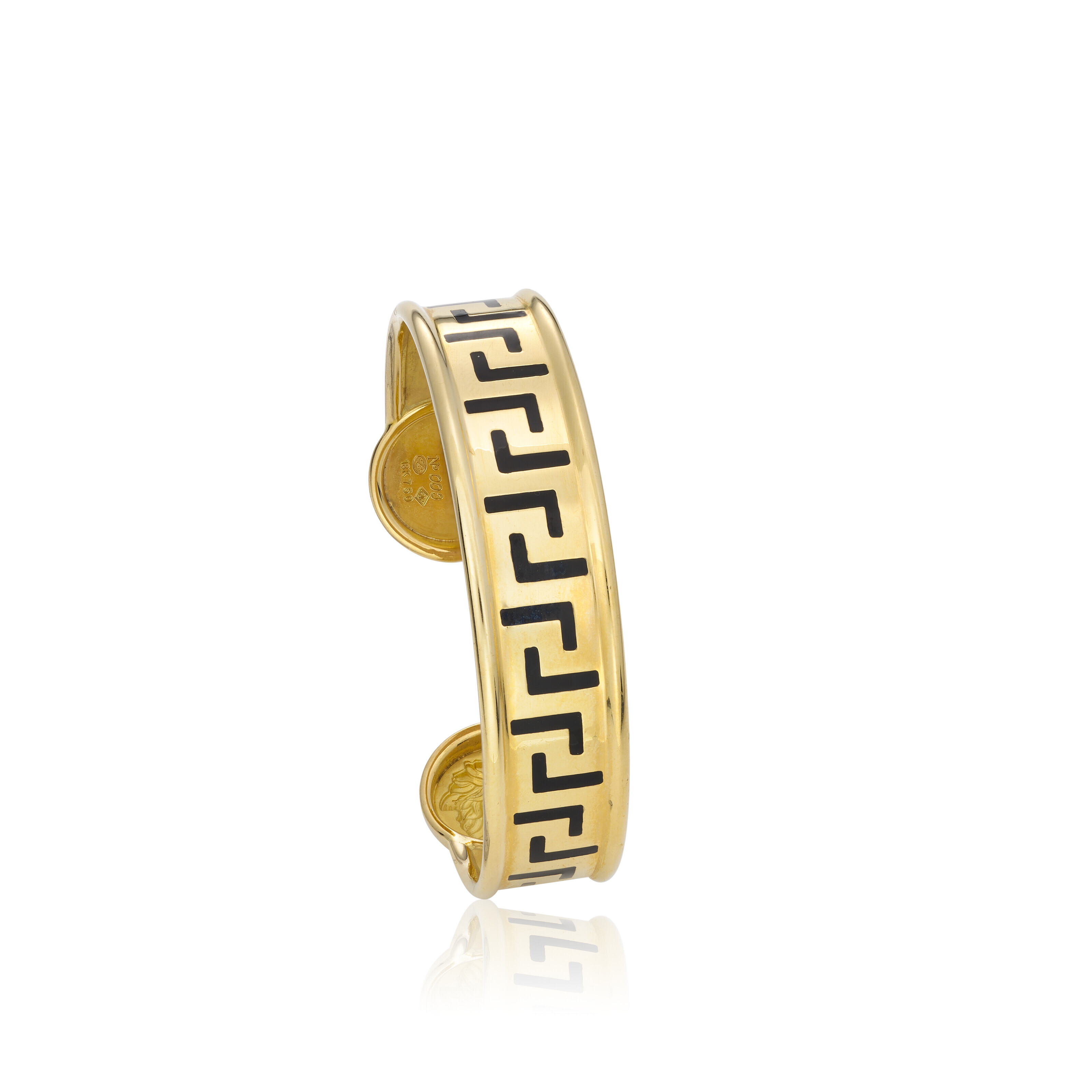 VERSACE ENAMEL AND GOLD MEDUSA CUFF BRACELET, | Christie’s