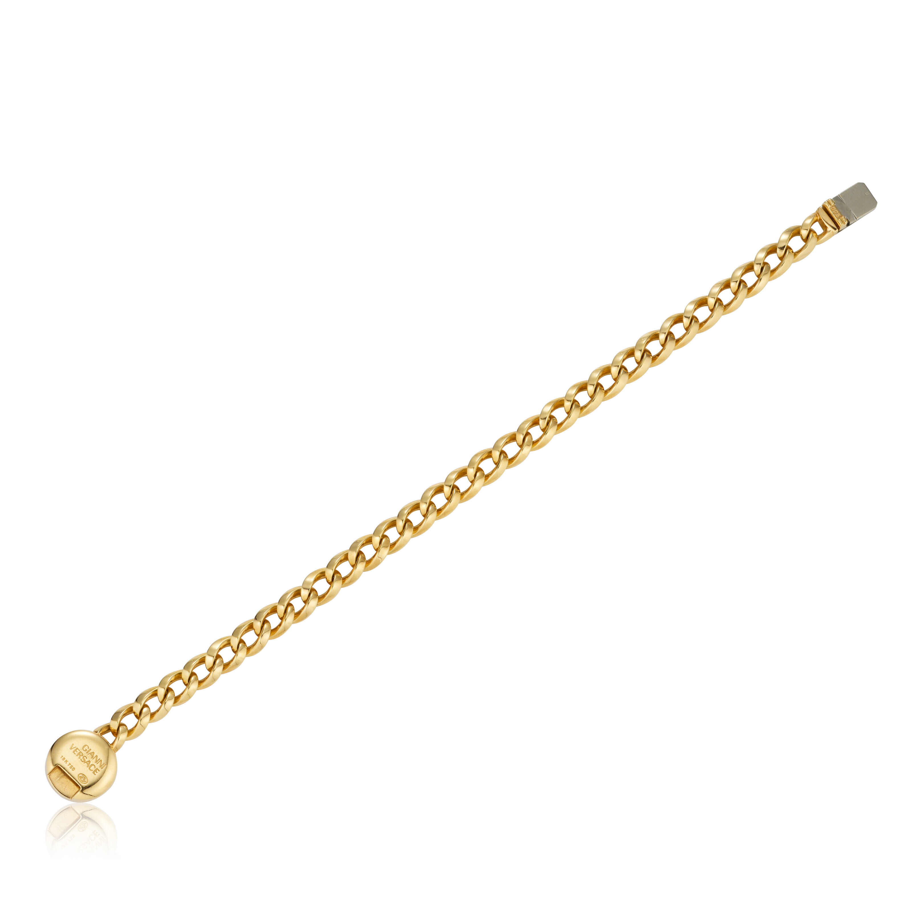 gold versace bracelet