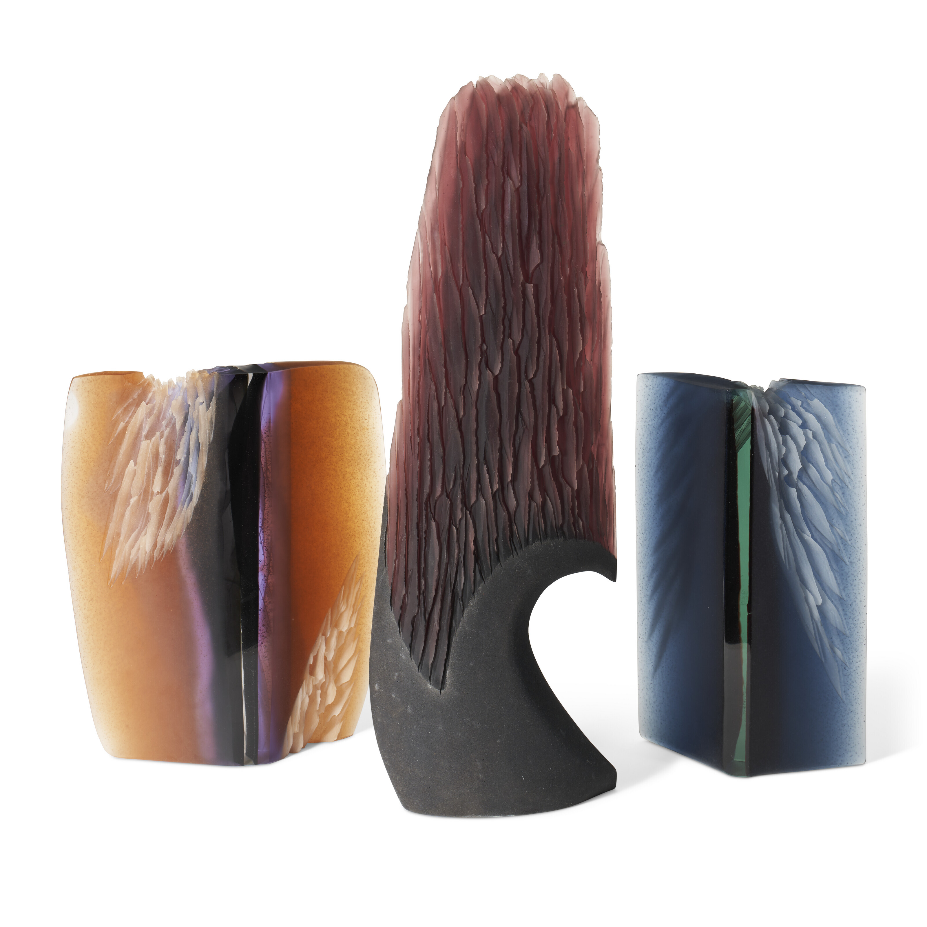 ALEX BERNSTEIN (AMERICAN, B. 1972), Cold Mountain, Royal Stance, and ...