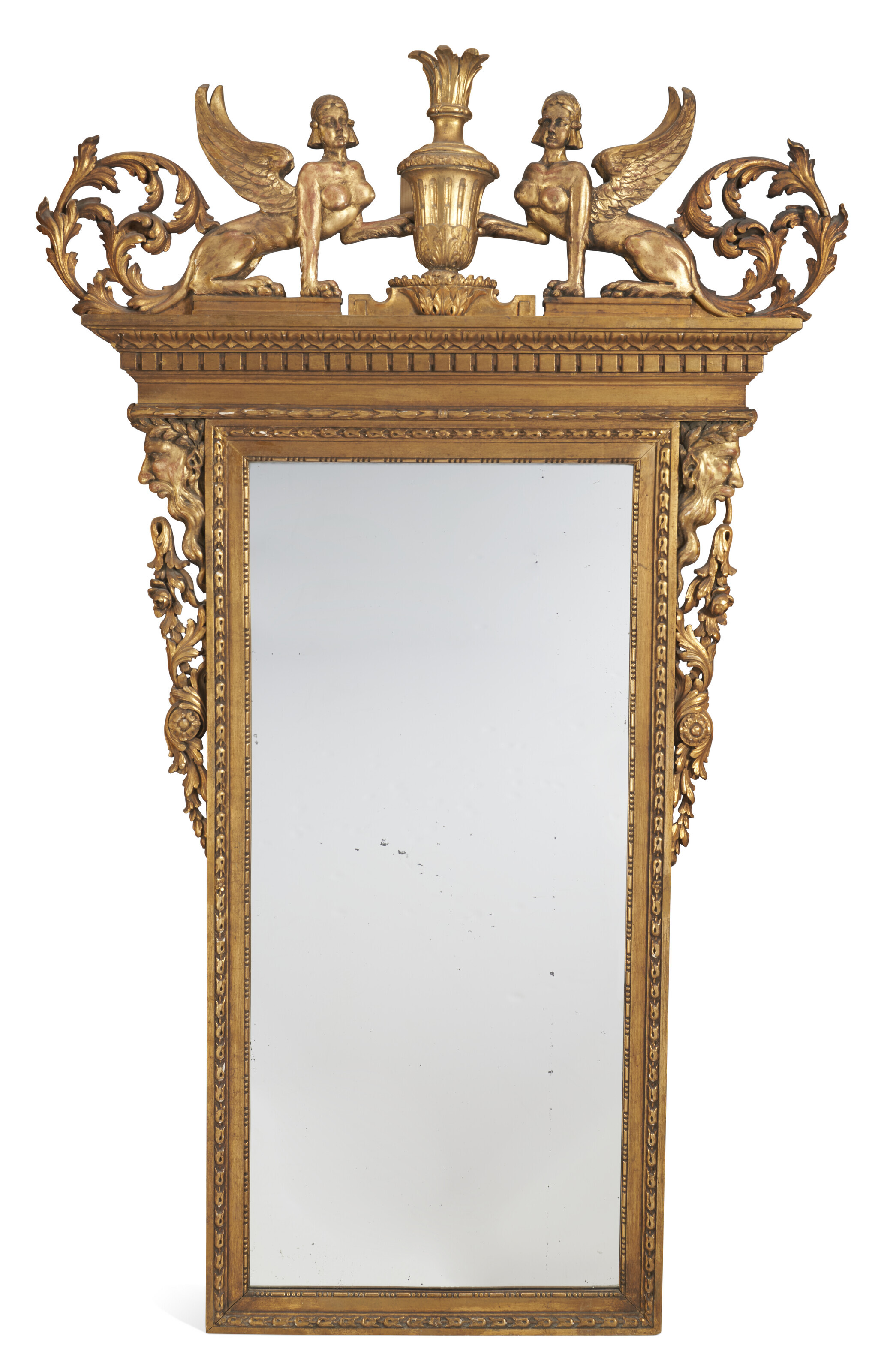 A GILTWOOD PIER GLASS, 20TH CENTURY | Christie’s