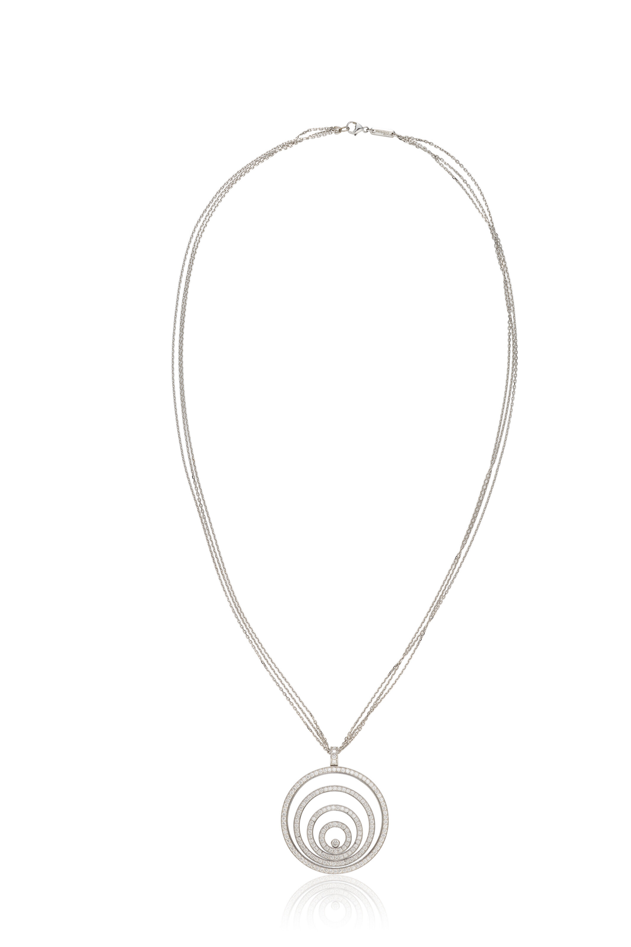 CHOPARD DIAMOND 'HAPPY SPIRIT' PENDANT-NECKLACE, | Christie’s