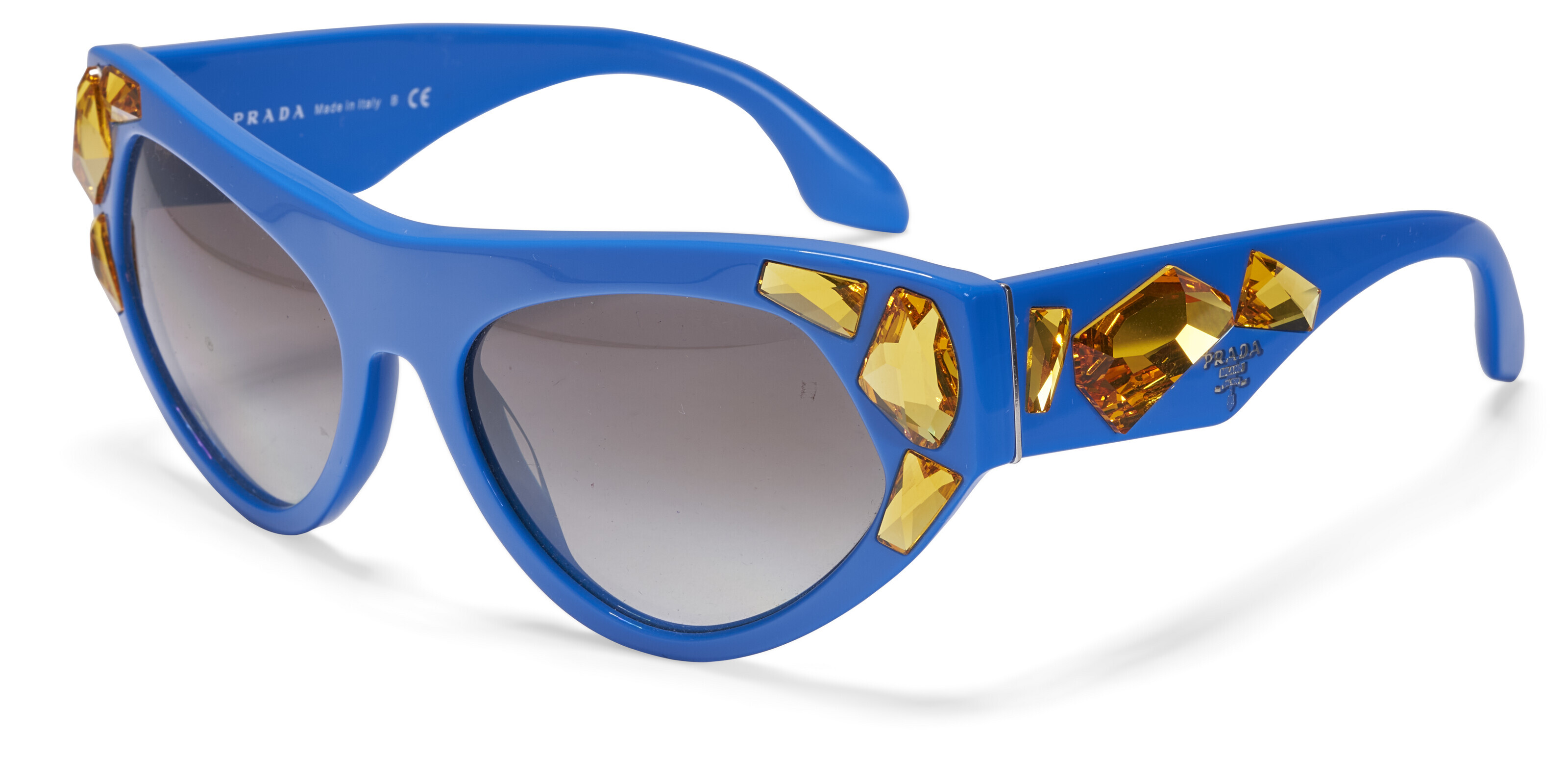 A PAIR OF BLUE SUNGLASSES, PRADA, CIRCA 2015 | Christie’s