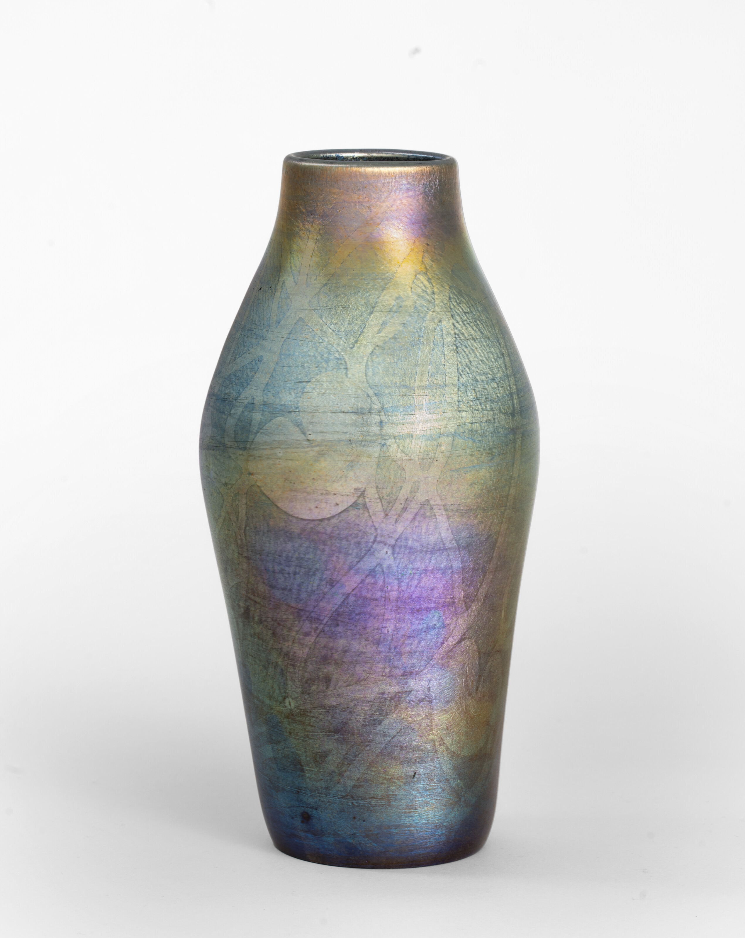 TIFFANY STUDIOS, 'Leaf and Vine' Vase, circa 1904-1906 | Christie’s