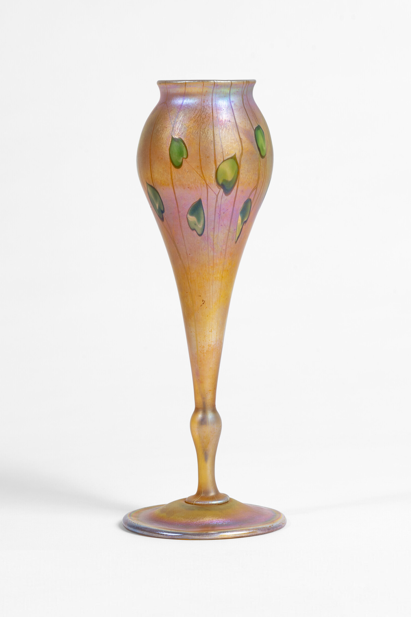 TIFFANY STUDIOS, 'Leaf and Vine' Vase, circa 1914-1915 | Christie’s