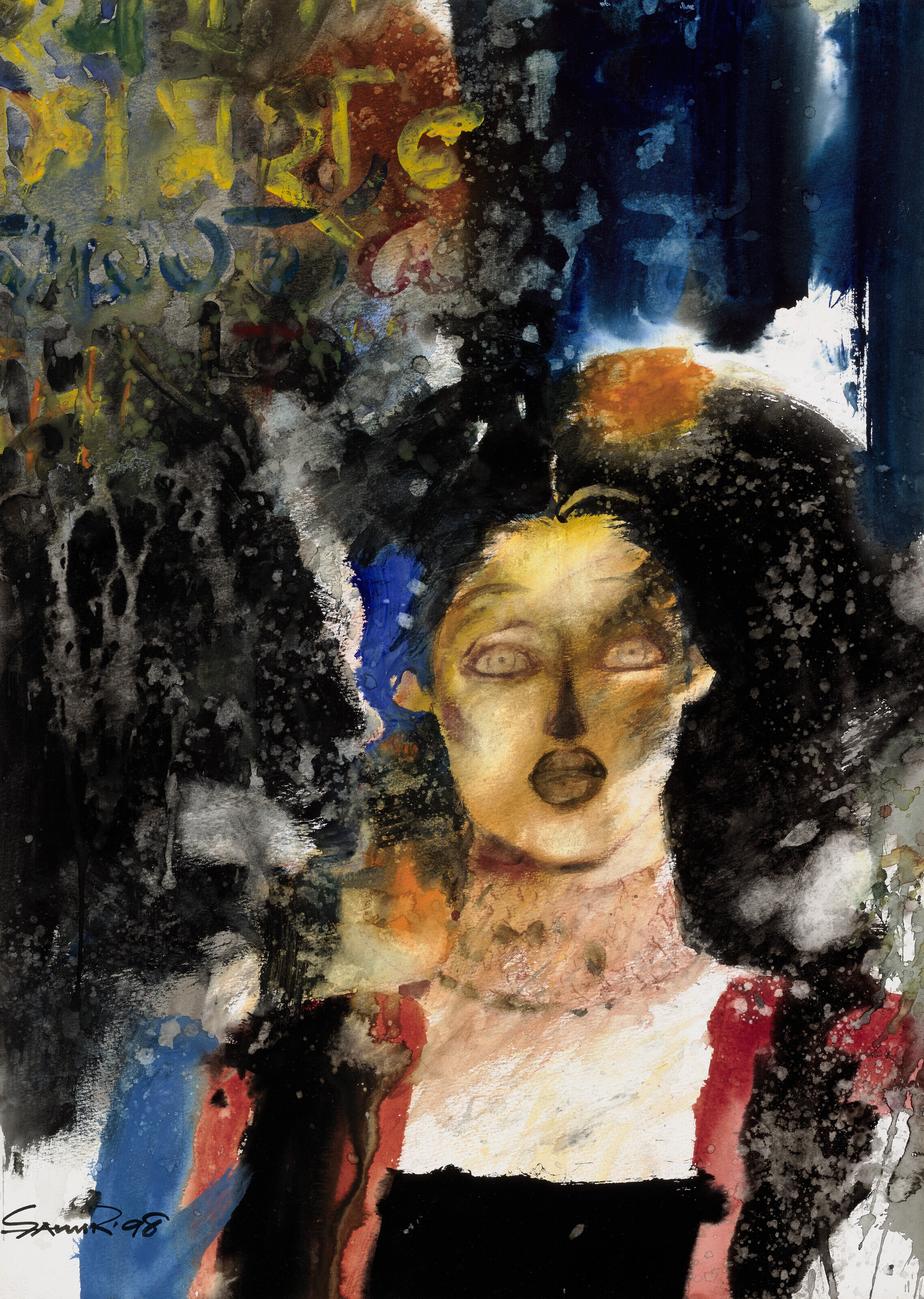 SAMIR MONDAL (B. 1952), Untitled (Woman) | Christie’s
