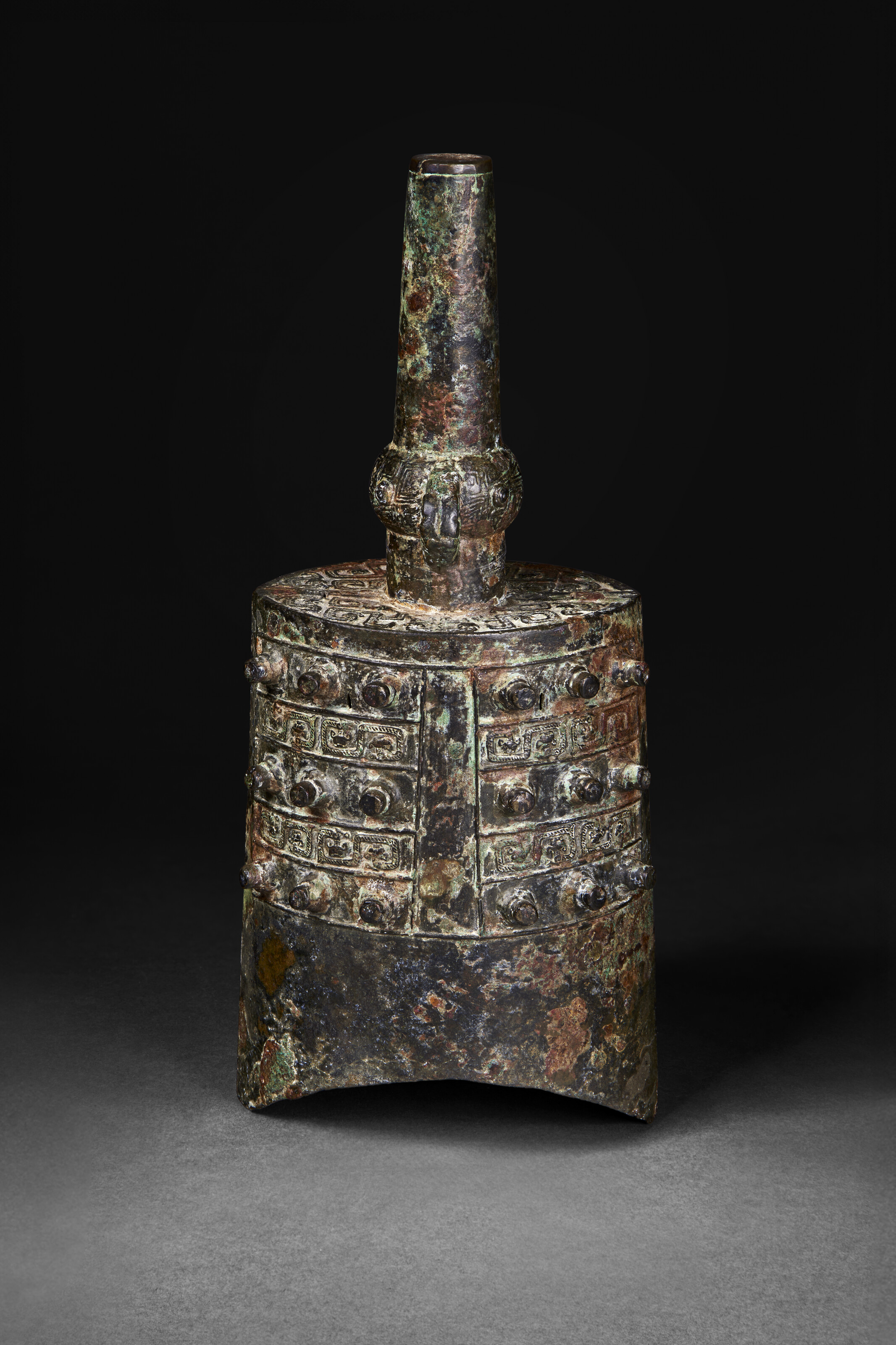 Ancient Chinese Bronze Bell Christies China Religious Sculpture