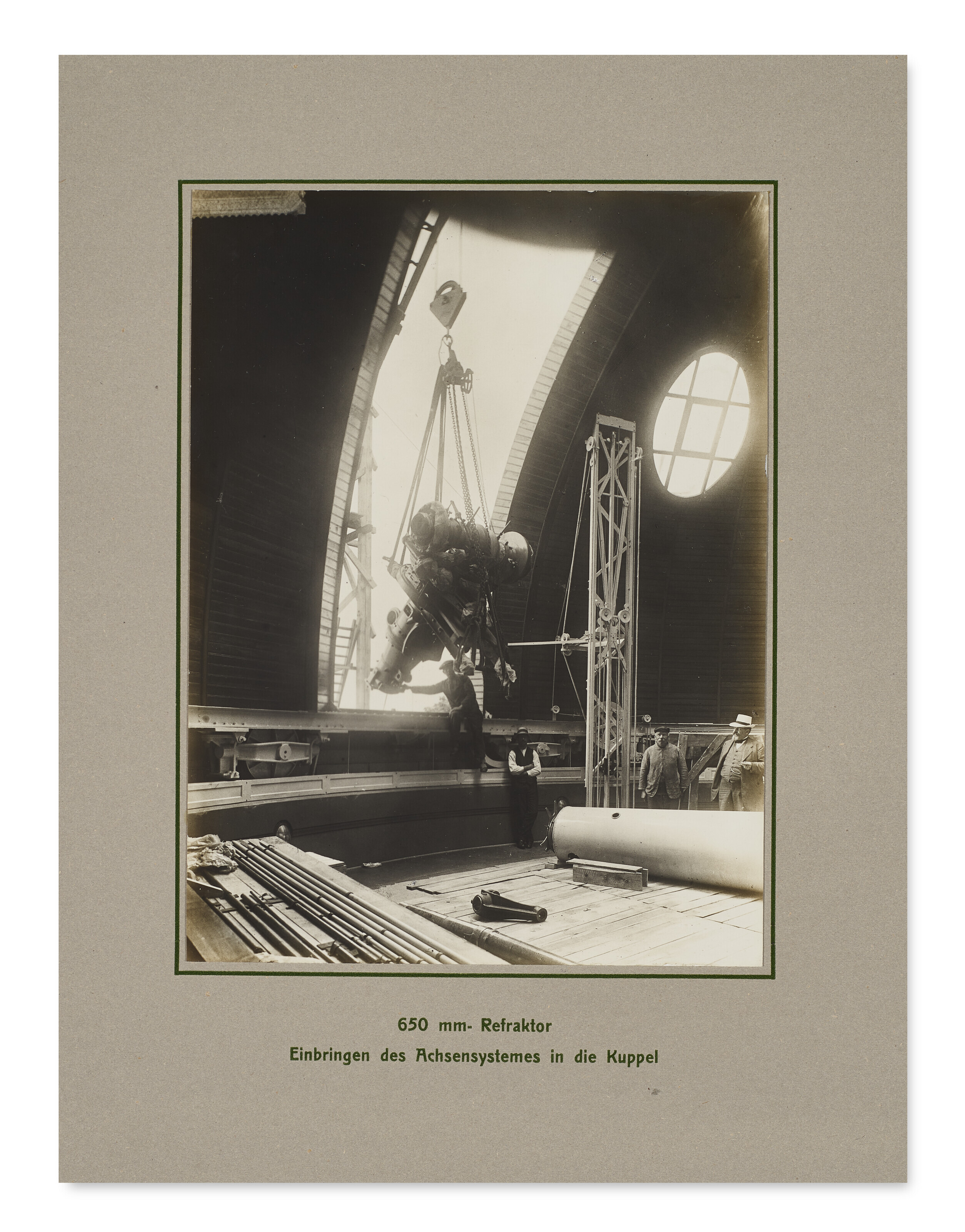 The Berlin-Neubabelsberg observatory, Carl Zeiss AG, 1915 | Christie’s