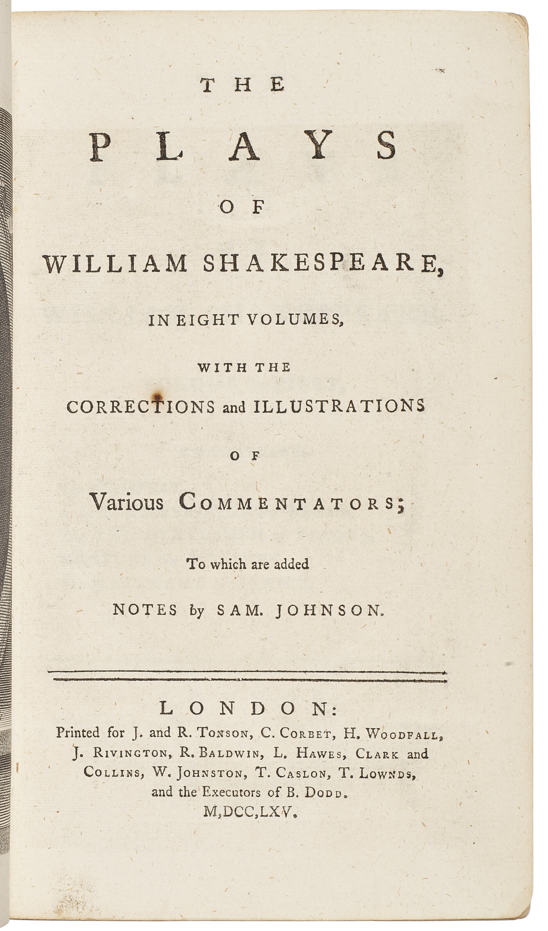 samuel johnson plays