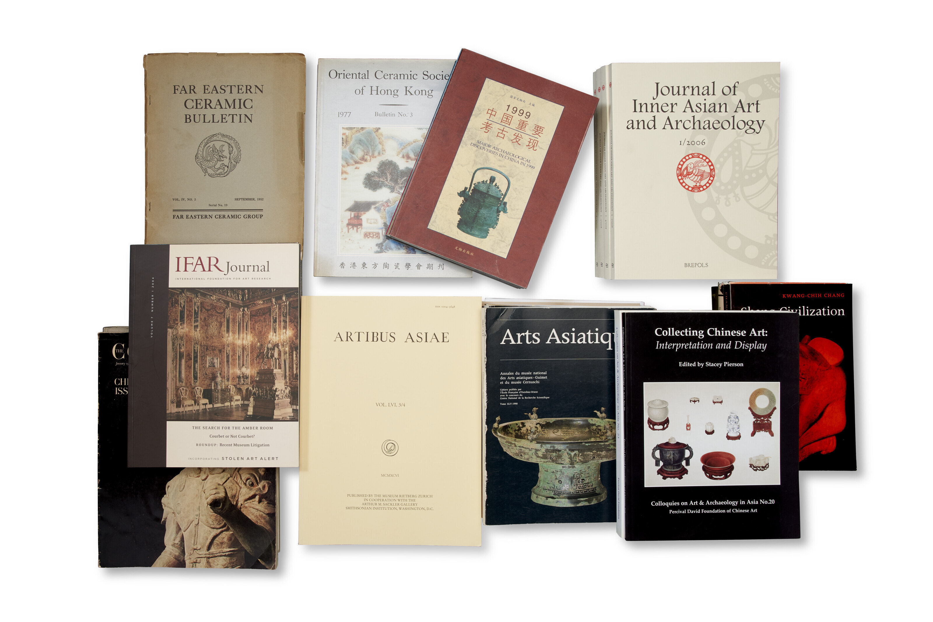 ART JOURNAL - A group of approximately 106 journals on Chinese and ...