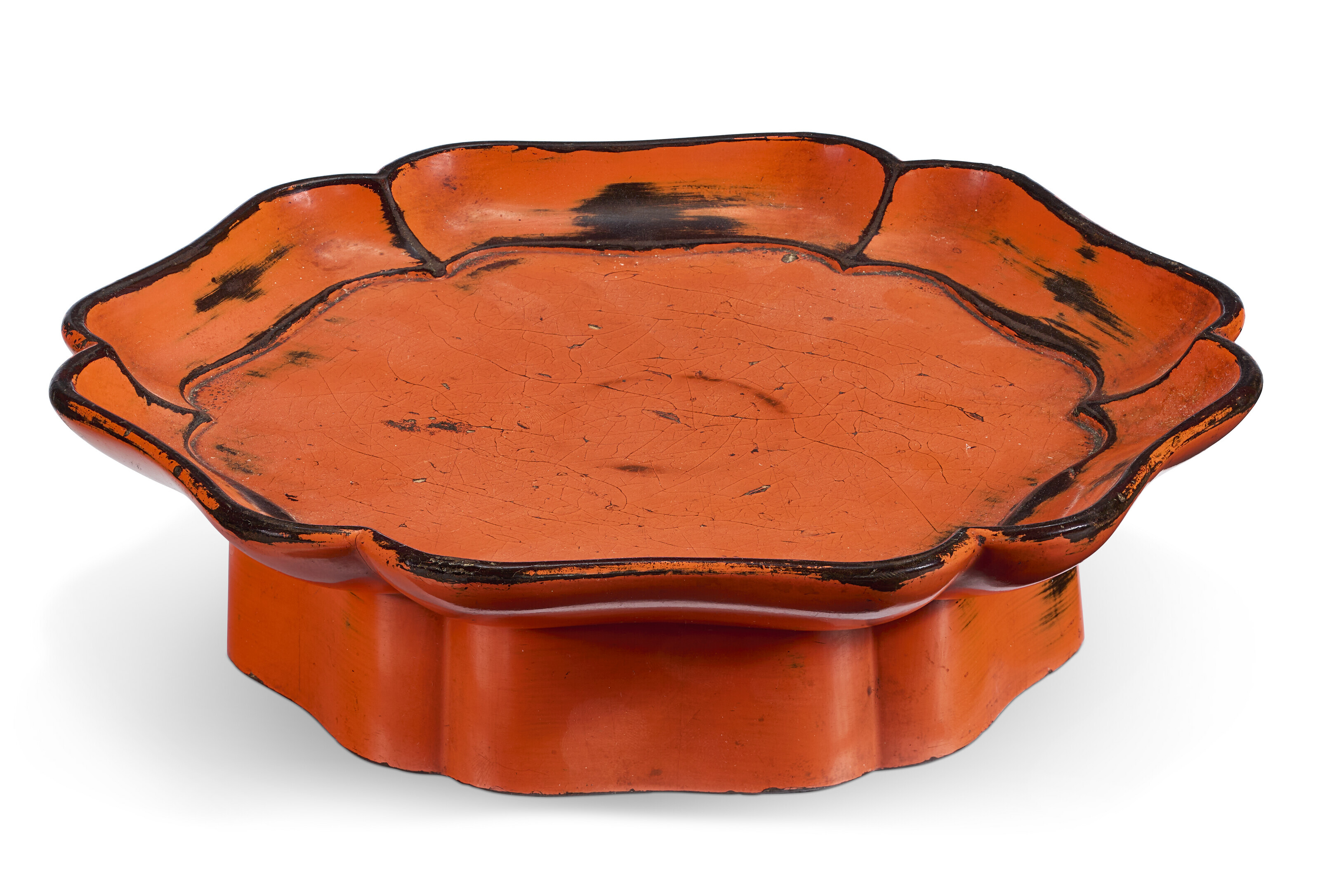 A NEGORO LACQUER TRAY, MUROMACHI-MOMOYAMA PERIOD (16TH CENTURY ...
