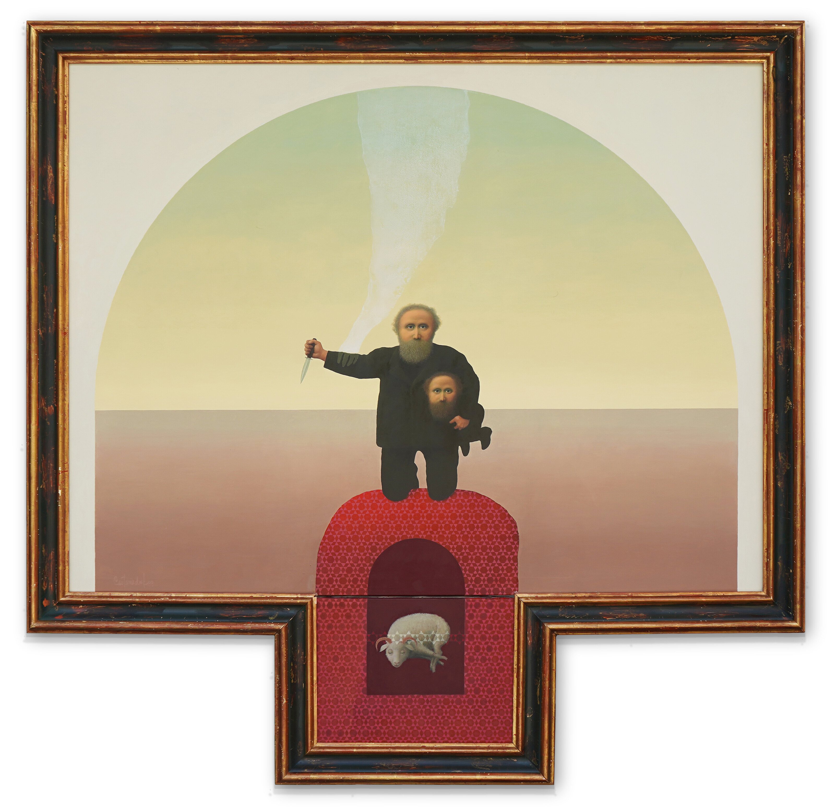 ALFREDO CASTAÑEDA (1938-2011), Nuestro sacrificio (also titled Callar ...