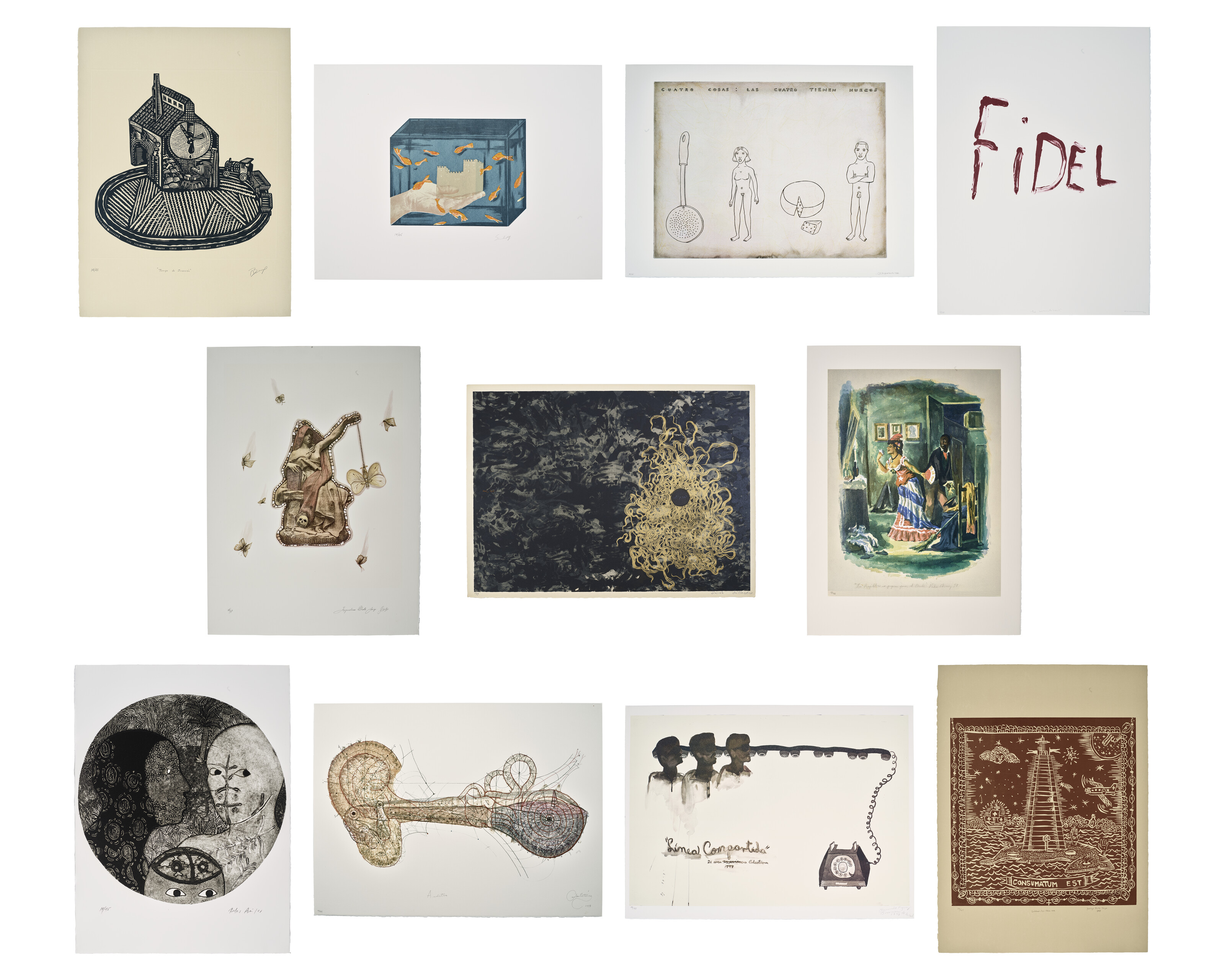 VARIOUS ARTISTS (PEDRO ÁLVAREZ, BELKIS AYÓN, ABEL BARROSO, JACQUELINE ...