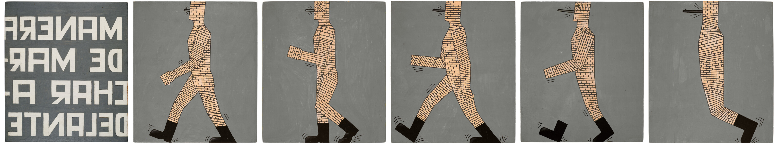 CARLOS CÁRDENAS (b. 1962), Manera de marchar adelante (Way to Move ...