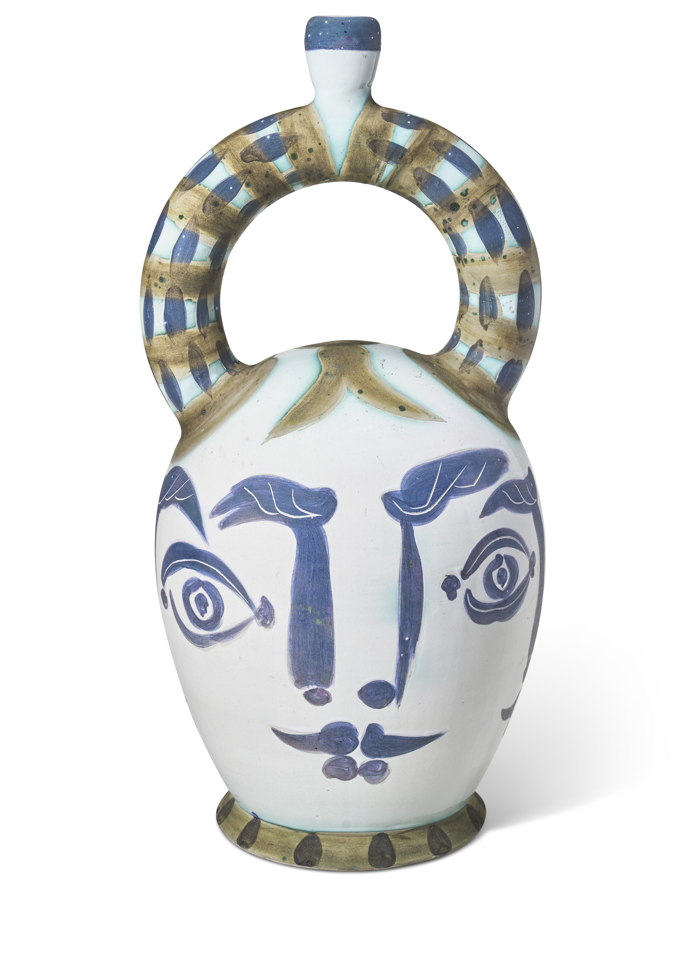 PABLO PICASSO (1881-1973), Vase aztèque aux quatre visages (A.R. 401 ...