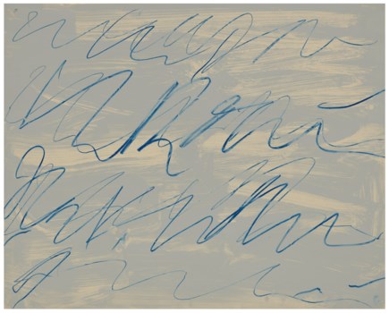 CY TWOMBLY (1928-2011), Untitled (Roman Note) | Christie's