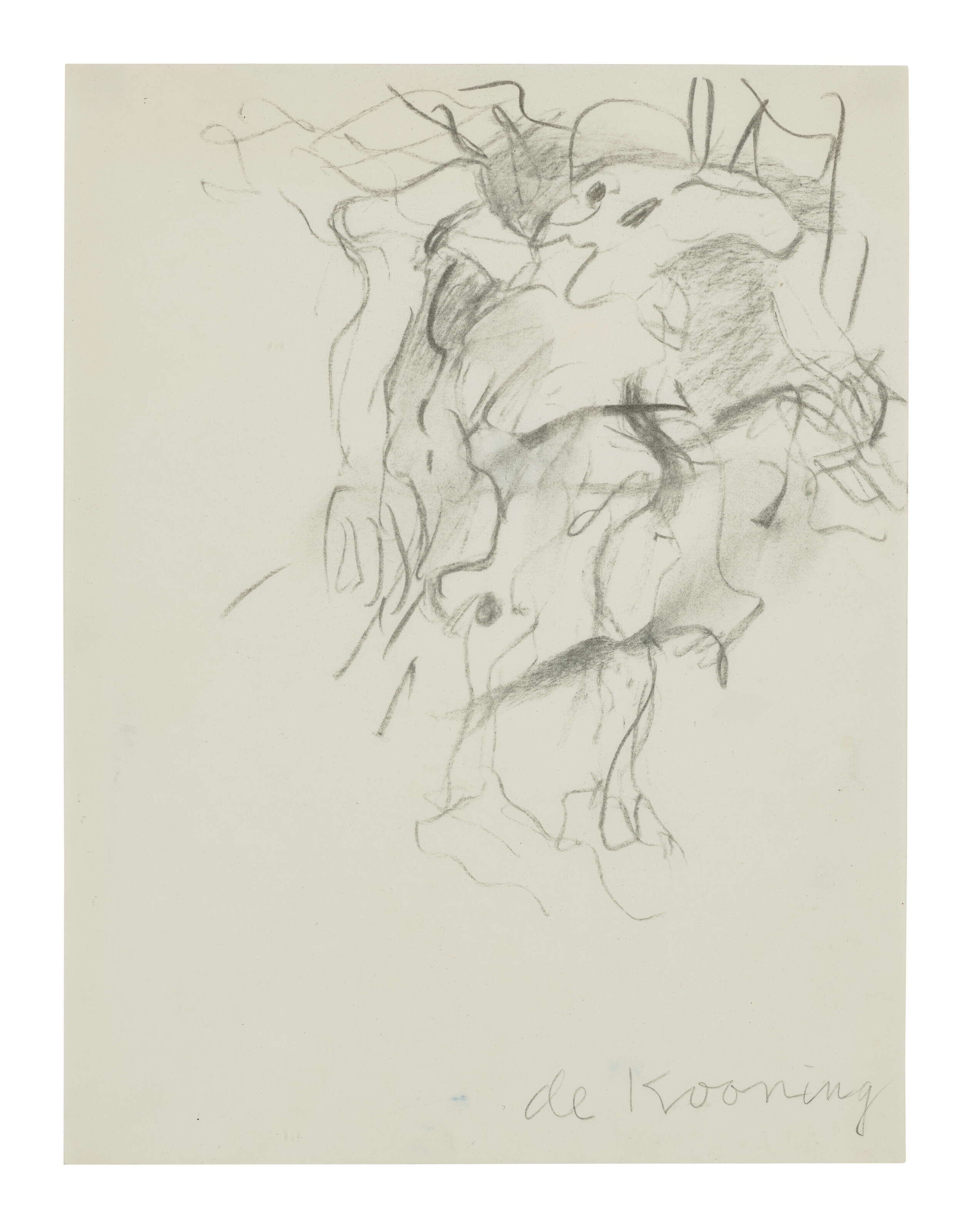 WILLEM DE KOONING (1904-1997), Untitled (Floating Figure) | Christie’s