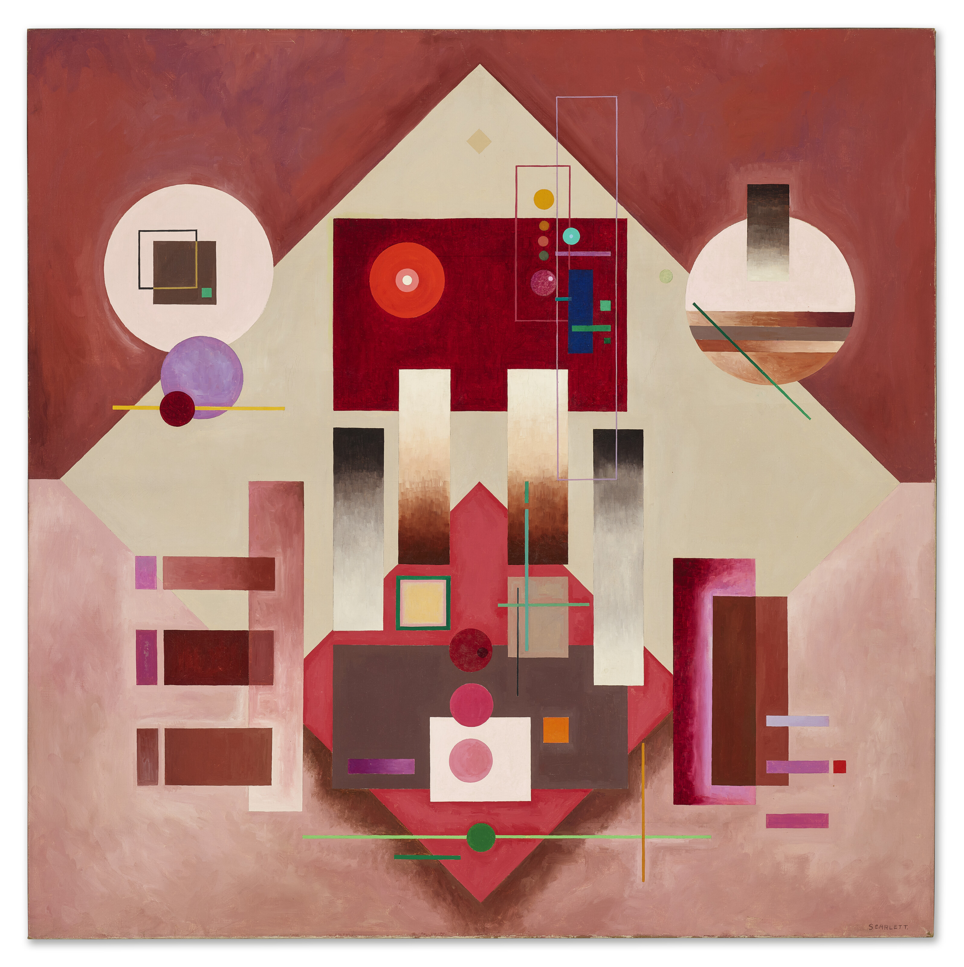 ROLPH SCARLETT (1889-1984), Red Fugue | Christie’s