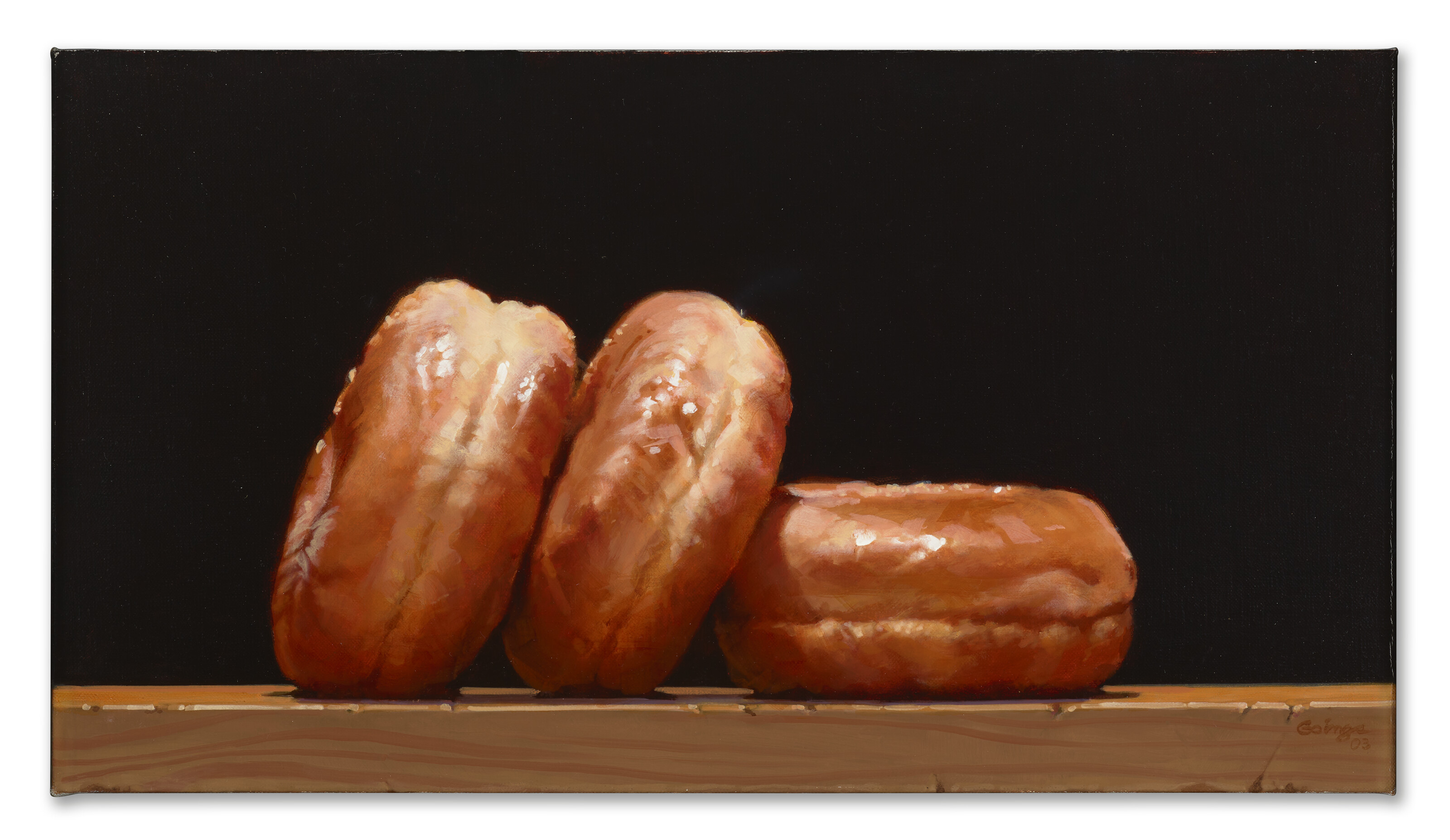 RALPH GOINGS (1928-2016), Three Donuts | Christie’s