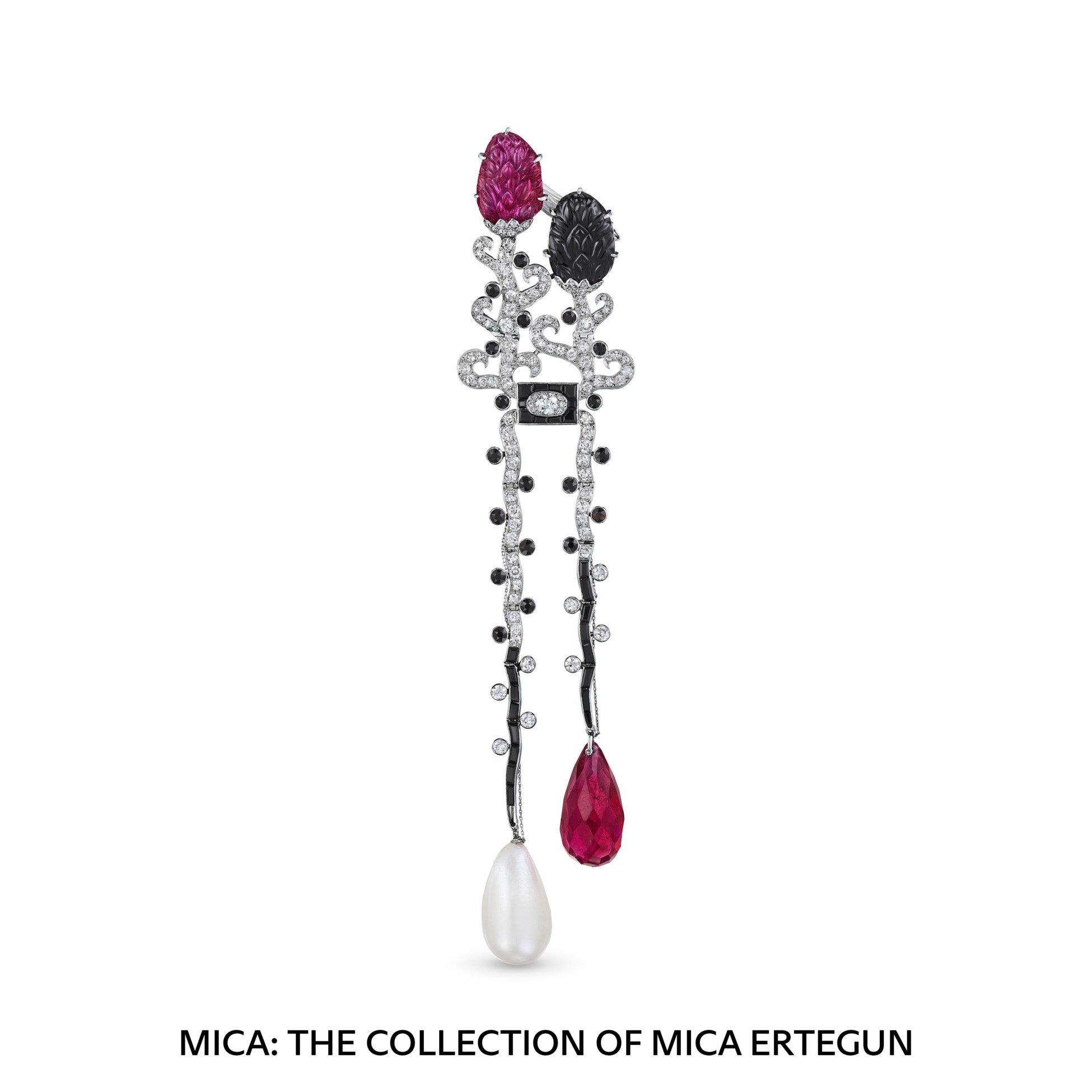 AN ICONIC CARTIER ART DECO MULTI-GEM AND DIAMOND BROOCH | Christie's