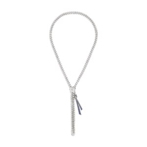 AN ICONIC VAN CLEEF & ARPELS SAPPHIRE AND DIAMOND 'ZIP COUTURE TIRETTE ...