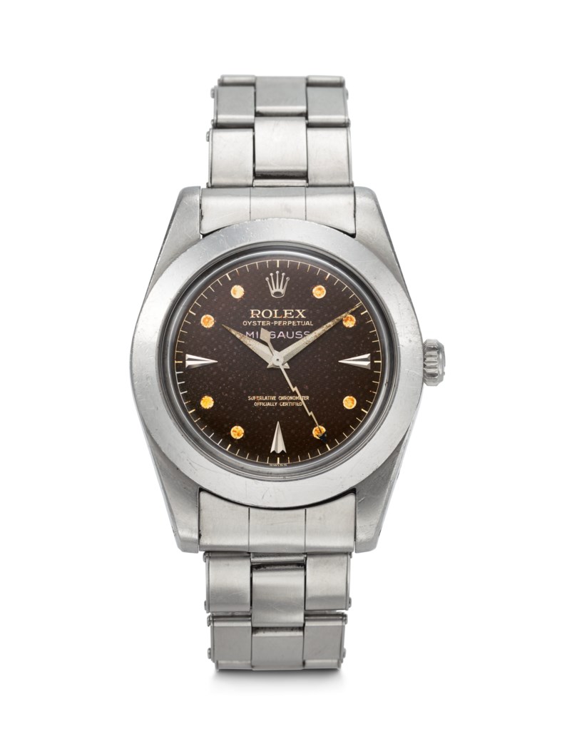 ROLEX. A SUPERB AND HISTORICALLY IMPORTANT STAINLESS STEEL AUTOMATIC ...