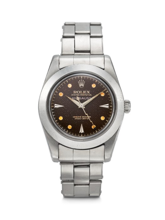 ROLEX. A SUPERB AND HISTORICALLY IMPORTANT STAINLESS STEEL AUTOMATIC ...
