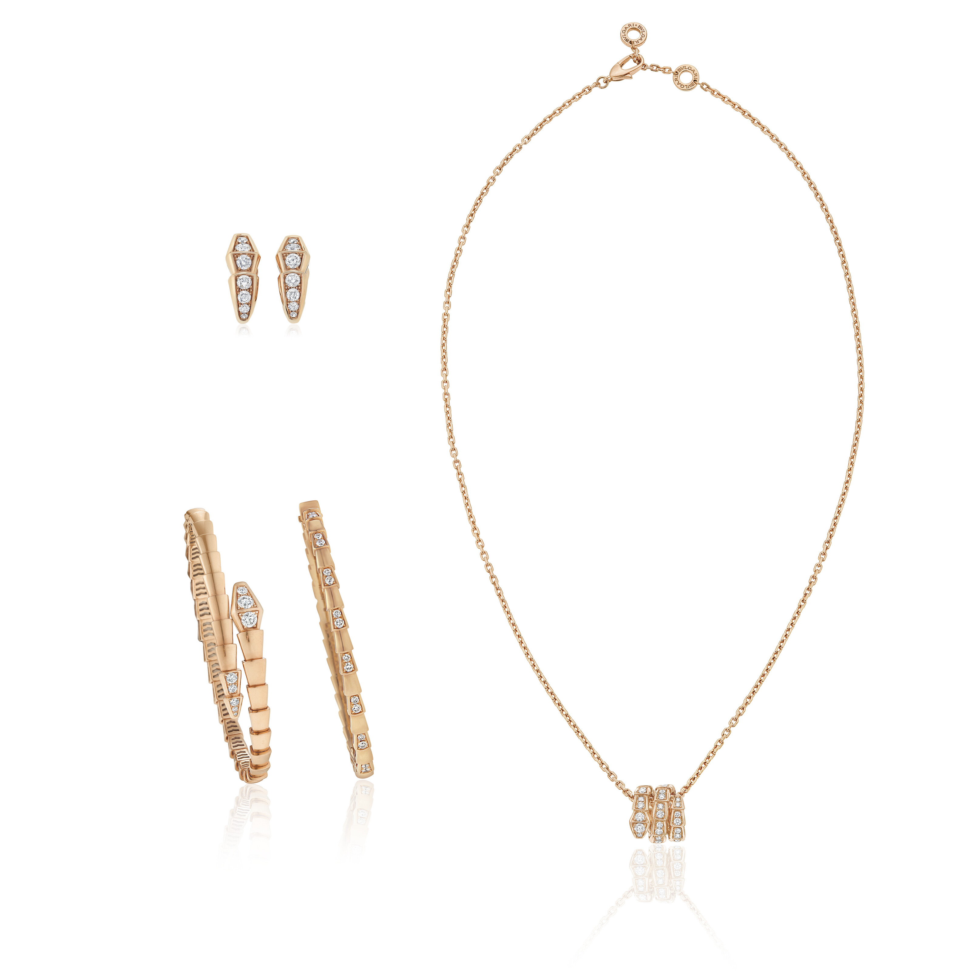 BULGARI SUITE OF DIAMOND 'SERPENTI VIPER' JEWELRY, | Christie’s
