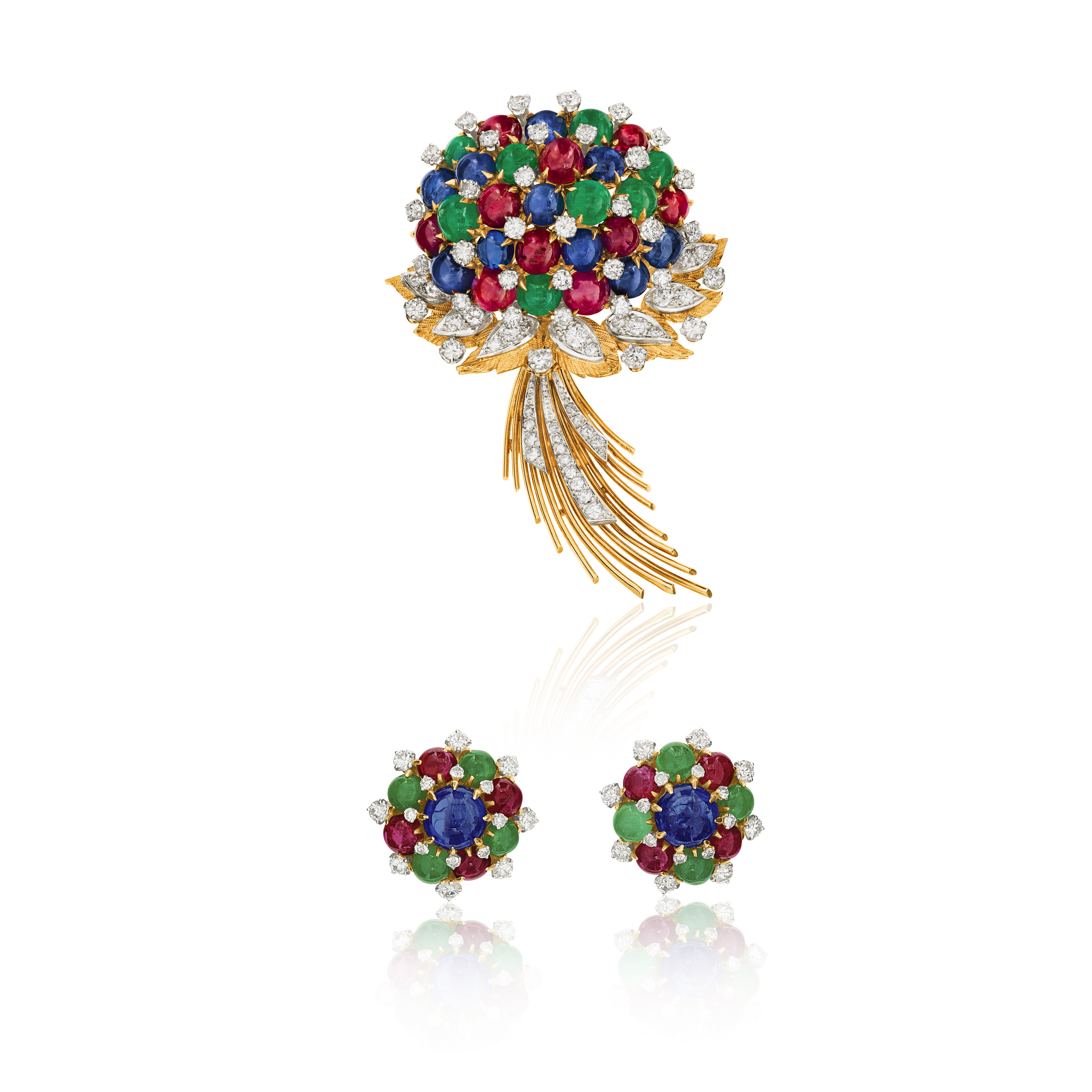 BULGARI SET OF MULTI-GEM AND DIAMOND JEWELRY, | Christie’s