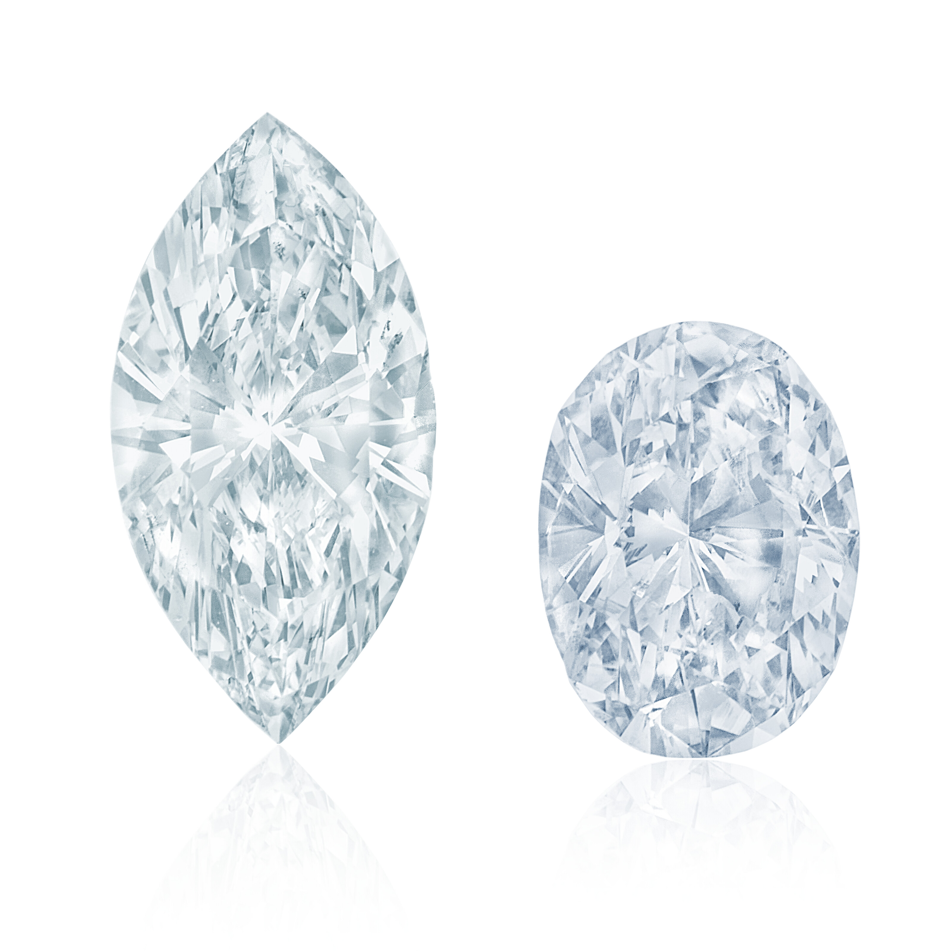 TWO UNMOUNTED COLORED DIAMONDS, | Christie’s