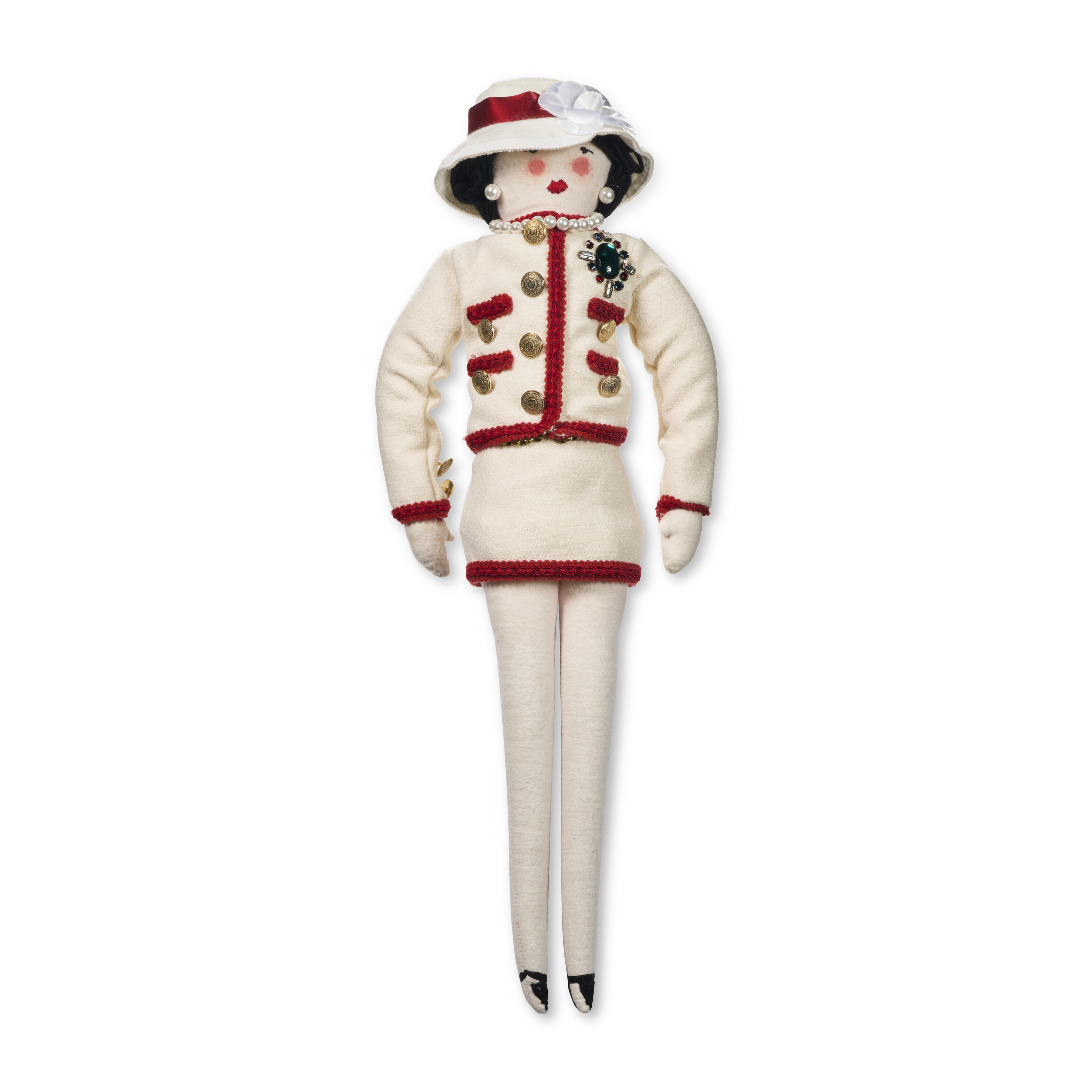 A RED AND WHITE FABRIC LA PETITE COCO DOLL, CHANEL, 2010 | Christie’s