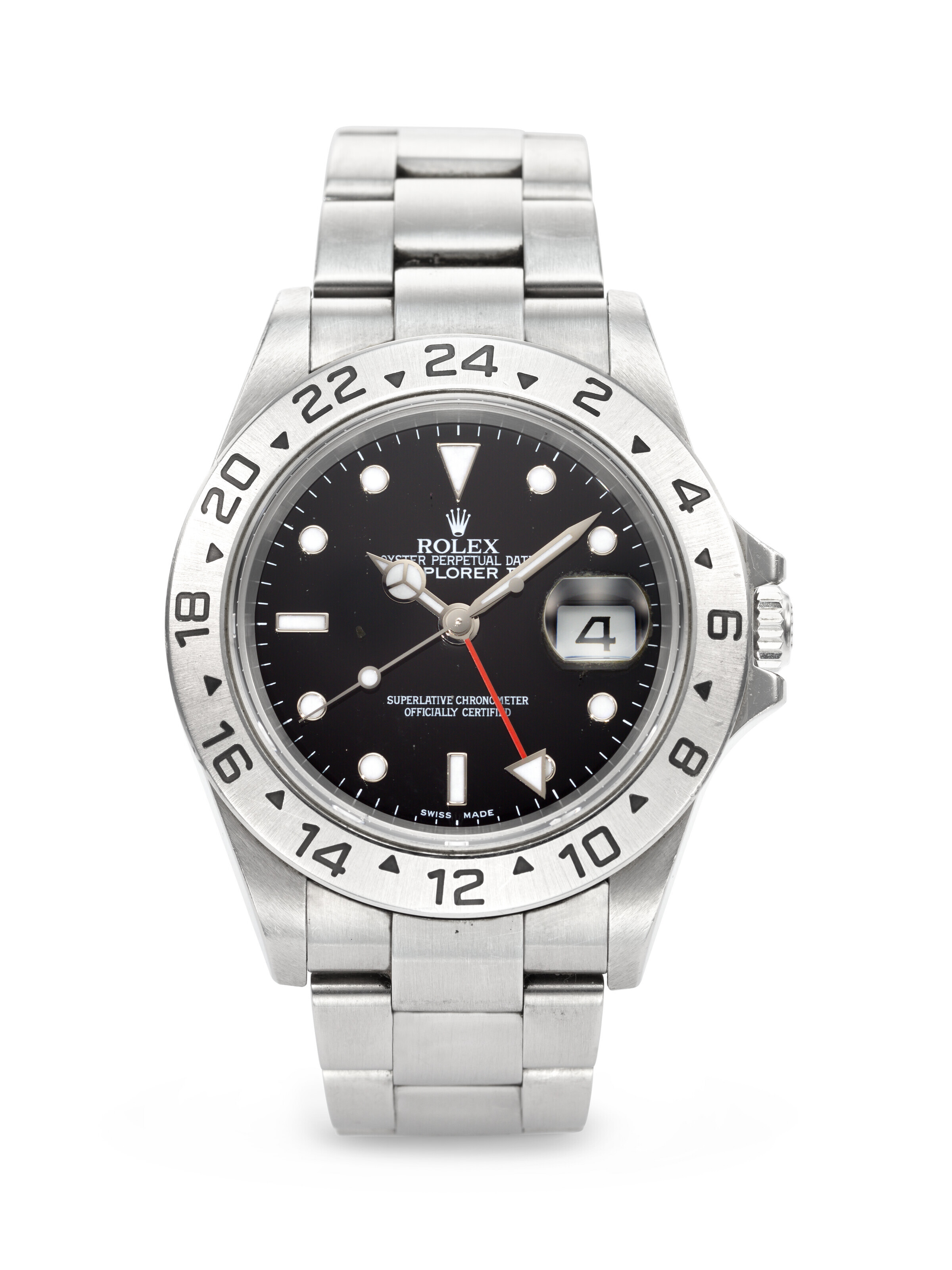 ROLEX, STAINLESS STEEL DUAL TIME 'EXPLORER II', REF. 16570, | Christie’s