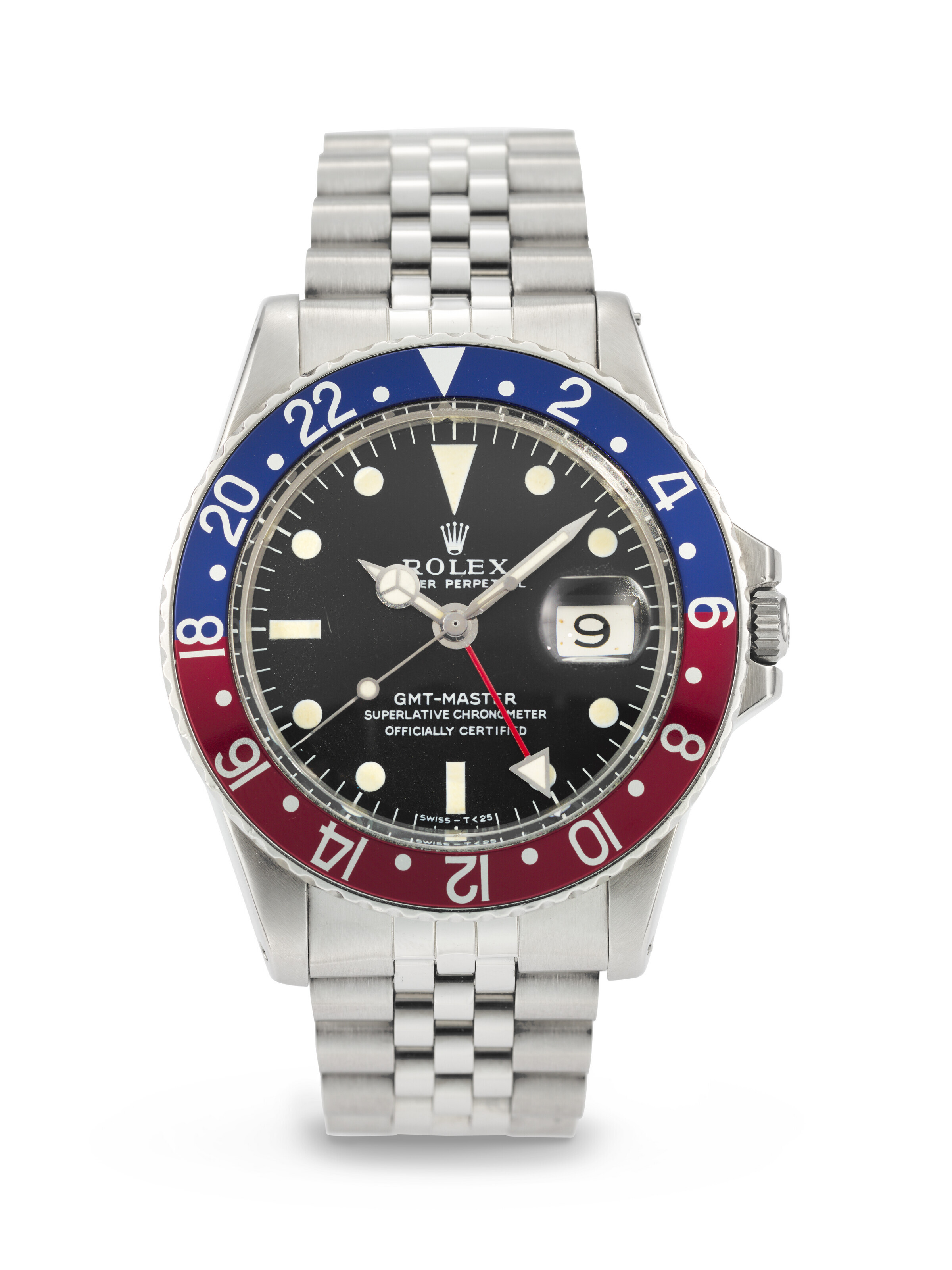 ROLEX, STAINLESS STEEL DUAL TIME 'GMT-MASTER', REF. 1675, | Christie’s