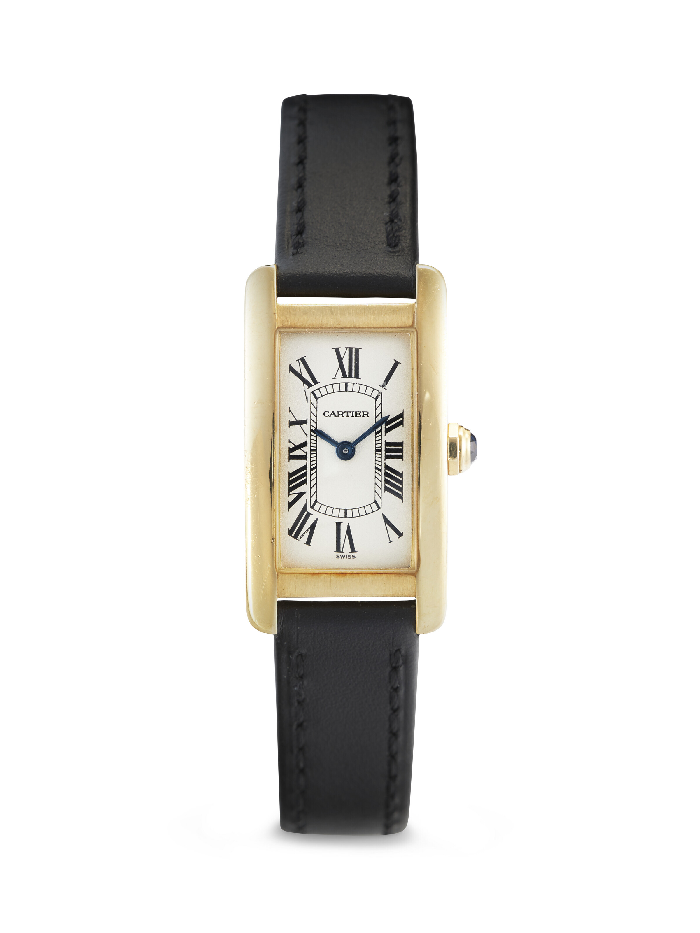 CARTIER, YELLOW GOLD 'TANK AMÉRICAINE', REF. W2601556, | Christie’s