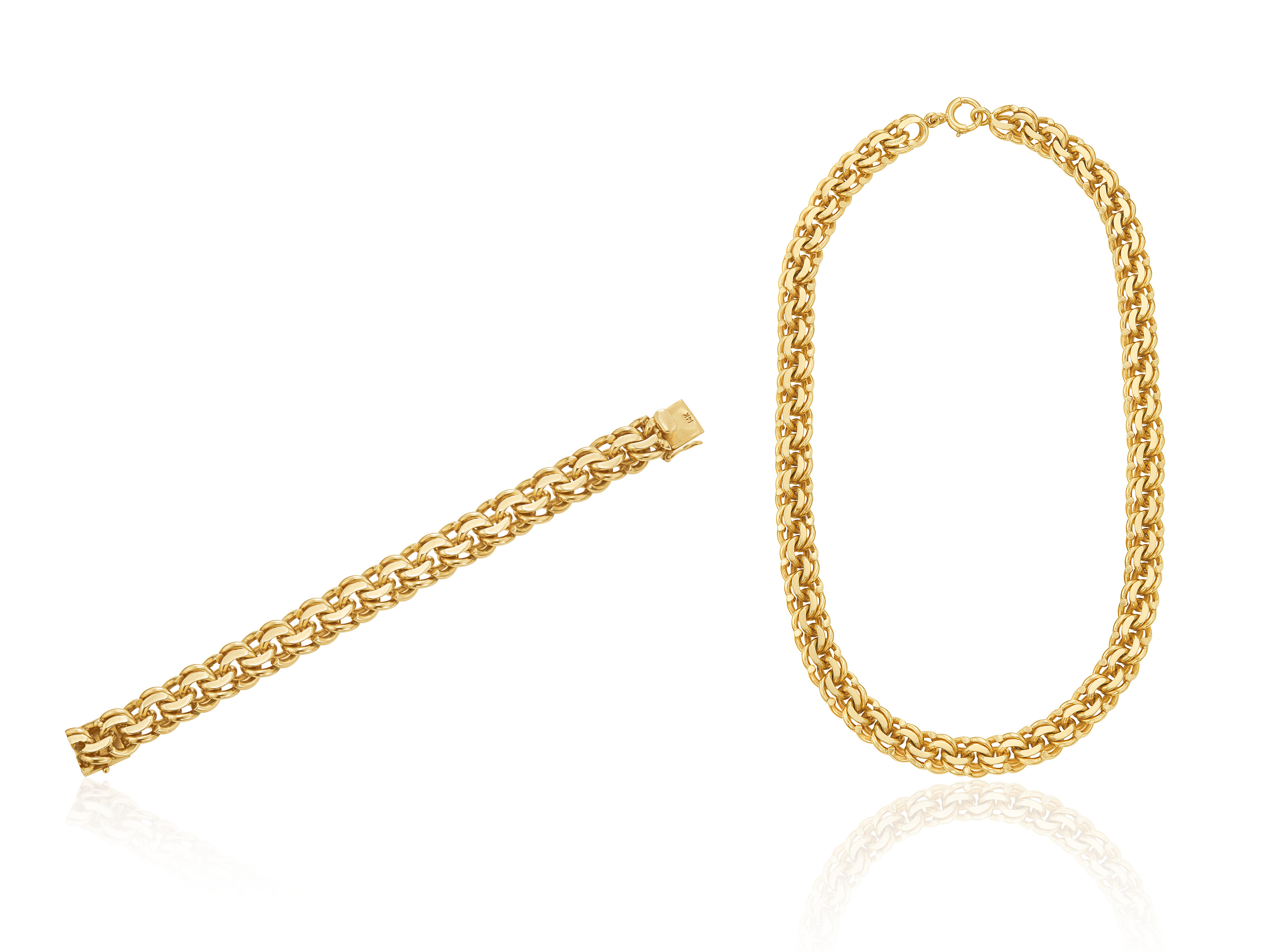 NO RESERVE | SET OF TIFFANY & CO. GOLD JEWELRY, | Christie’s