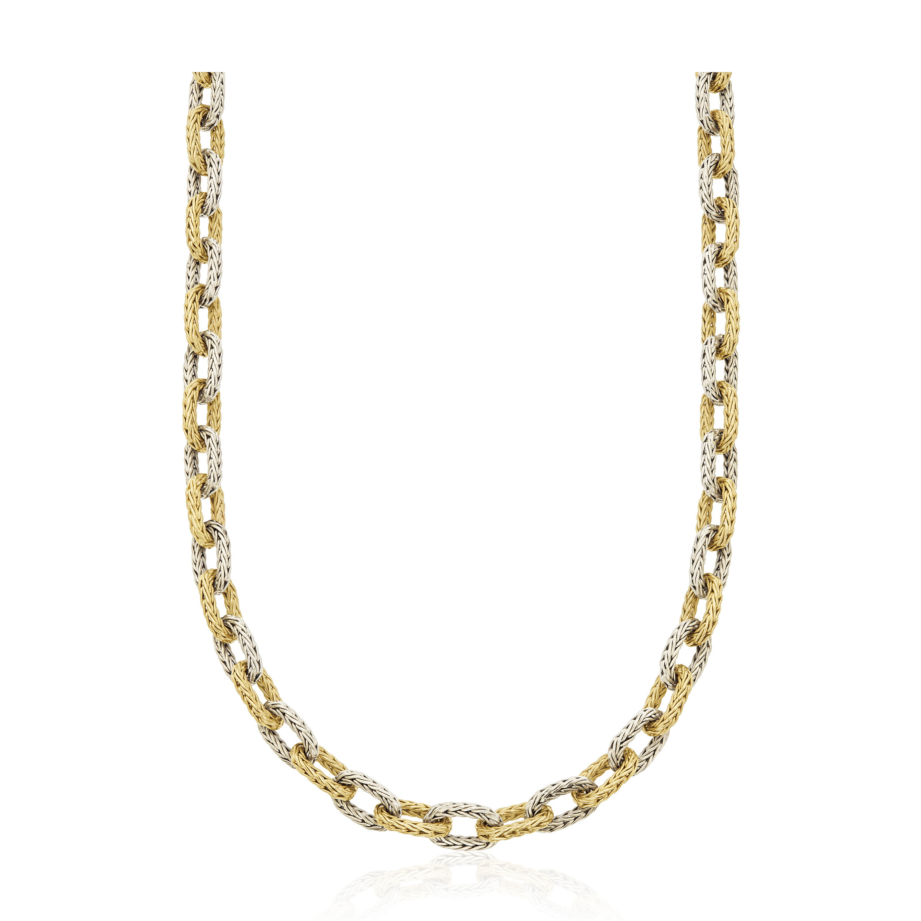 VAN CLEEF & ARPELS BI-COLORED GOLD NECKLACE, | Christie’s