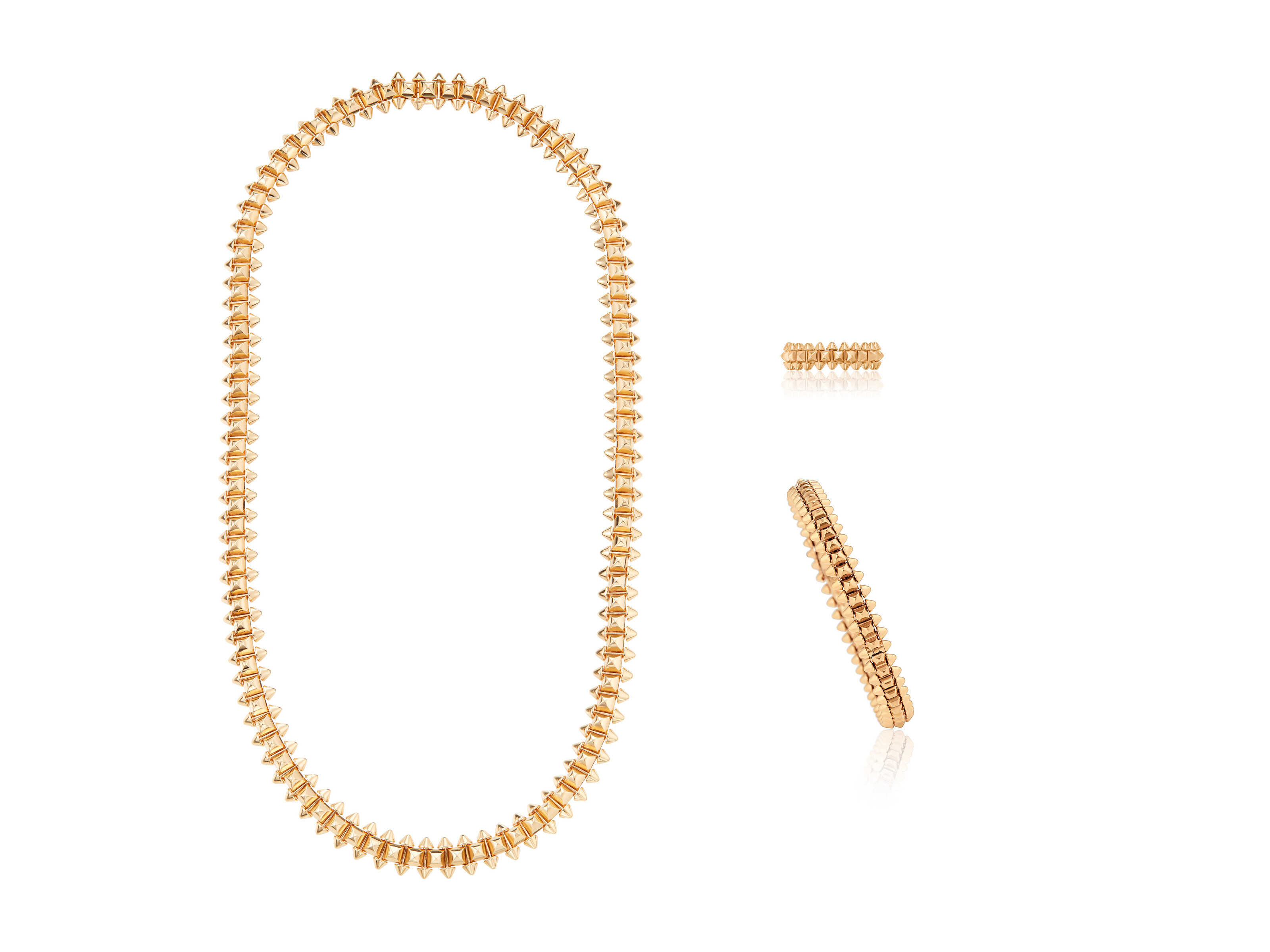 CARTIER SUITE OF ROSE GOLD 'CLASH DE CARTIER' JEWELRY, | Christie’s
