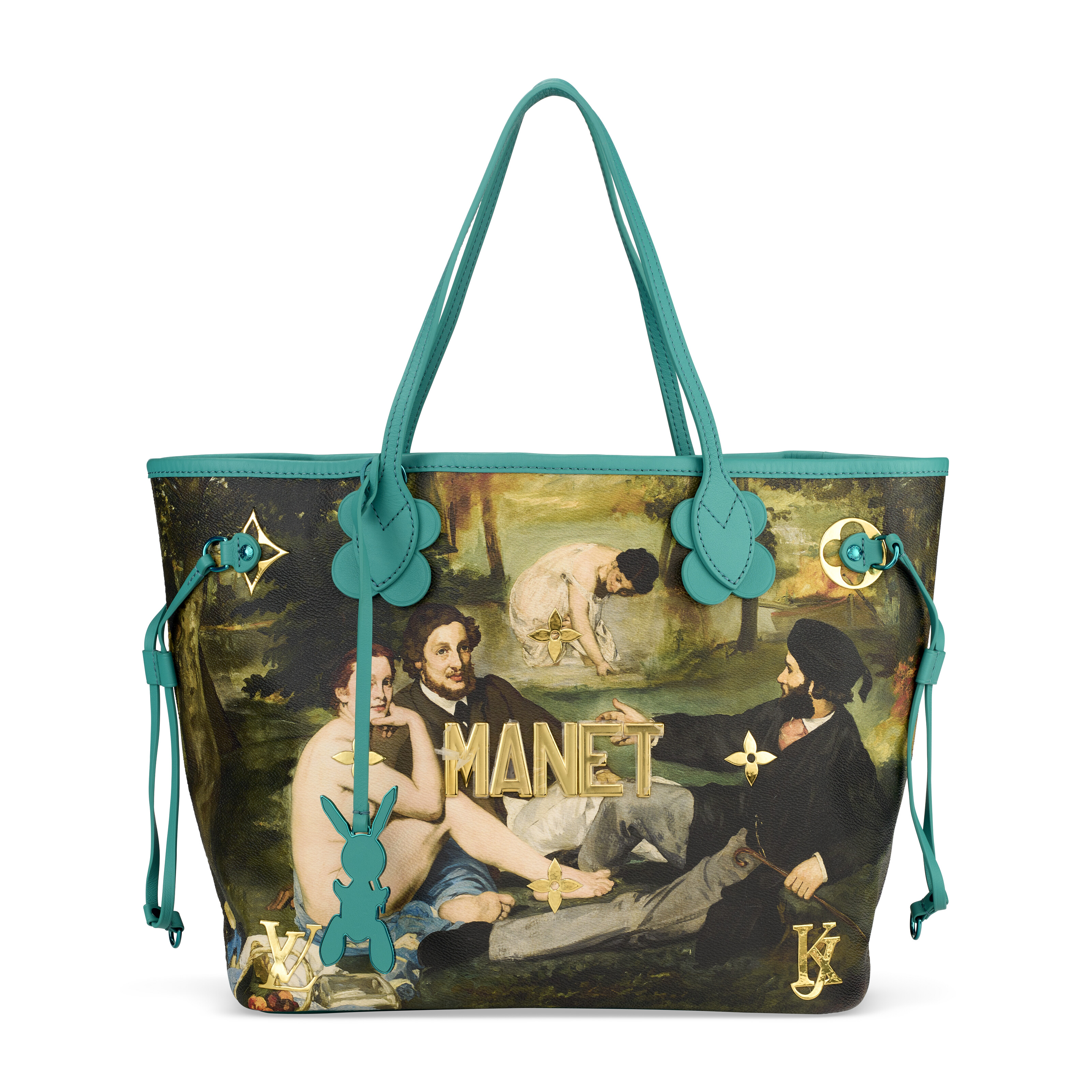 A LIMITED EDITION MANET MASTERS COLLECTION PRINTED CANVAS & LEATHER ...