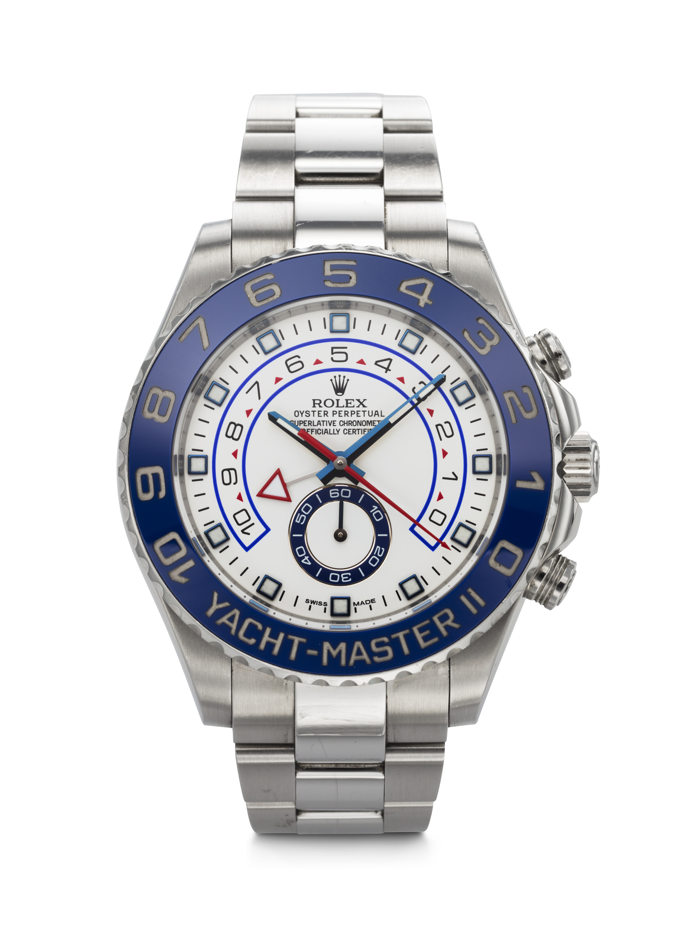 ROLEX, STAINLESS STEEL FLYBACK REGATTA TIMER 'YACHT-MASTER II', REF ...