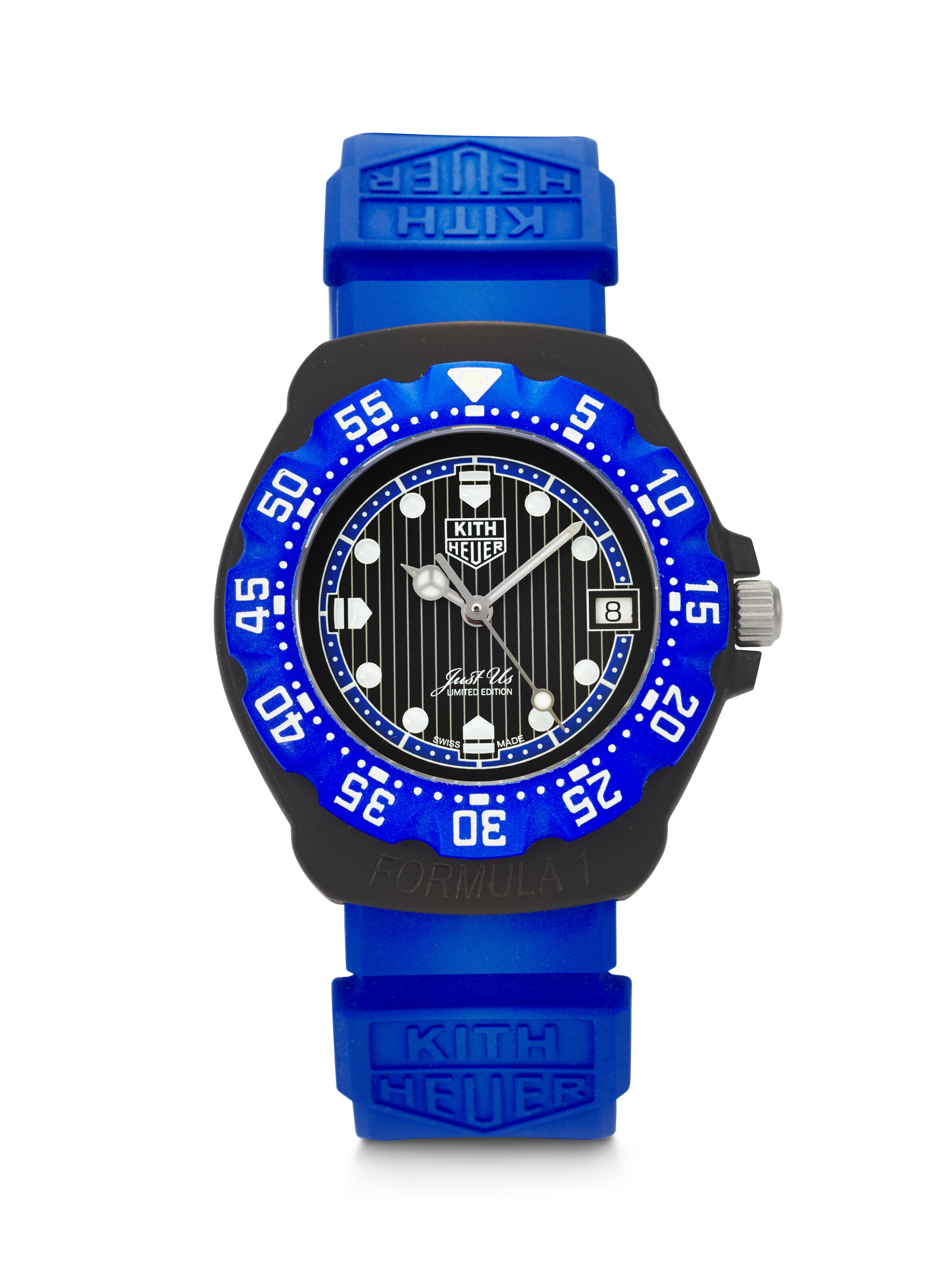 TAG HEUER FOR KITH, FROM FRED SAVAGE, LIMITED EDITION BLACK PVD-COATED ...